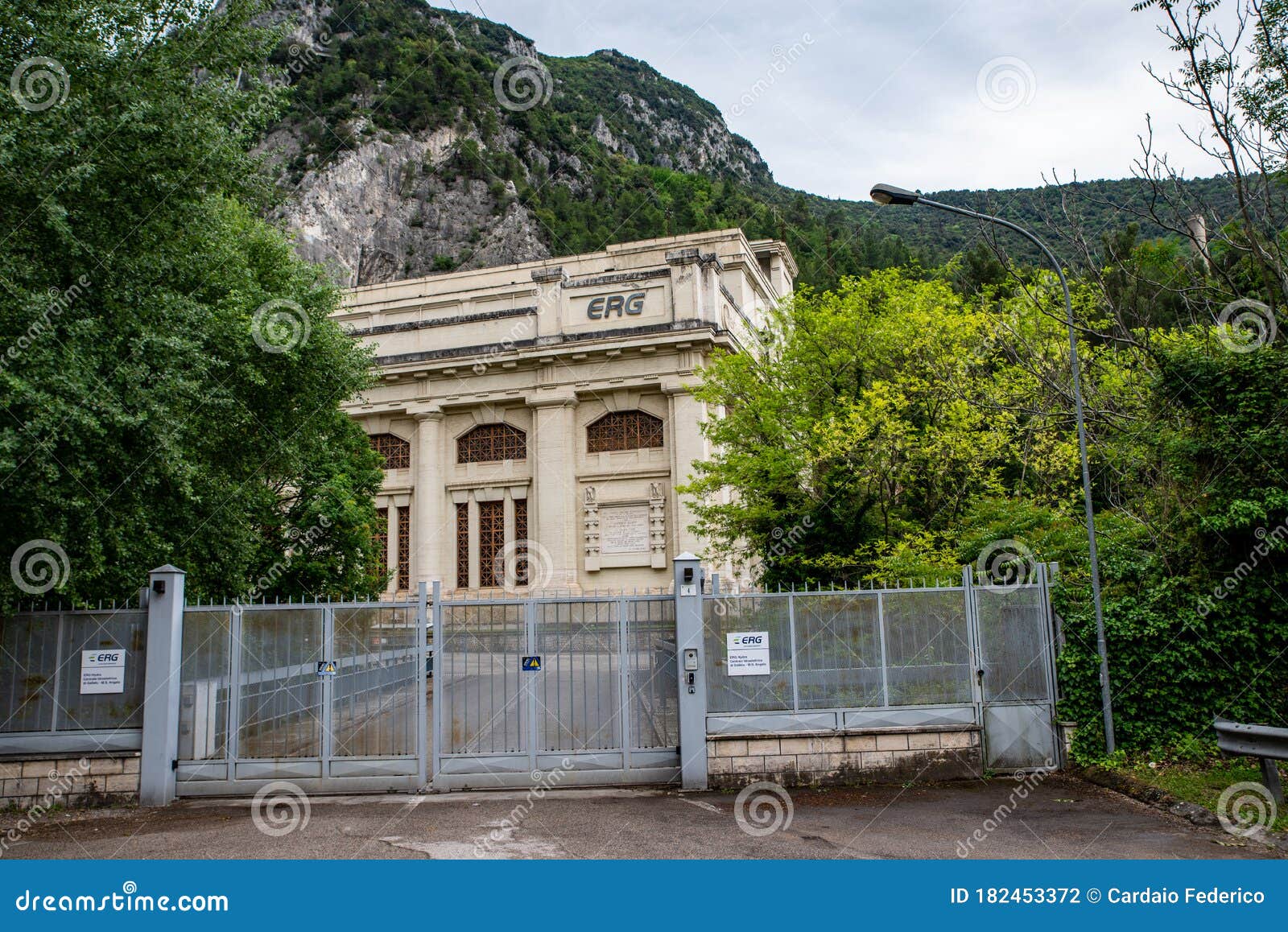 ERG PUBLIC CURRENT BUILDING Editorial Photography - Image of energy ...