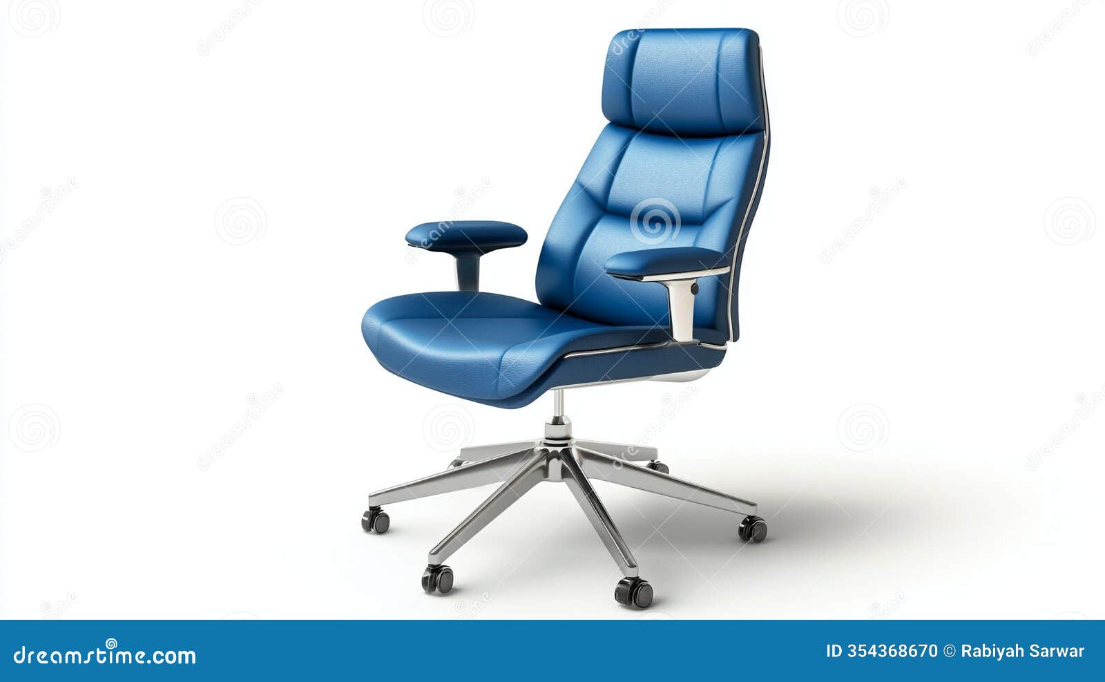 Ergonomic Office Chair, Displayed on White Background for Comfortable ...
