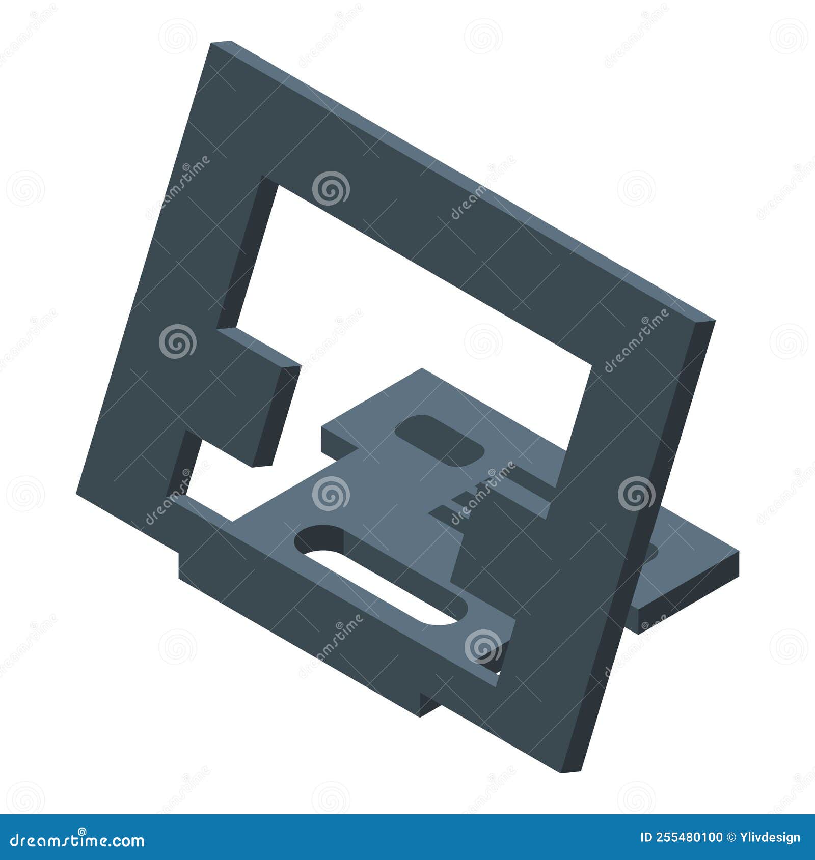 Portable Office Walls Line Icon. Editable Vector Illustration ...