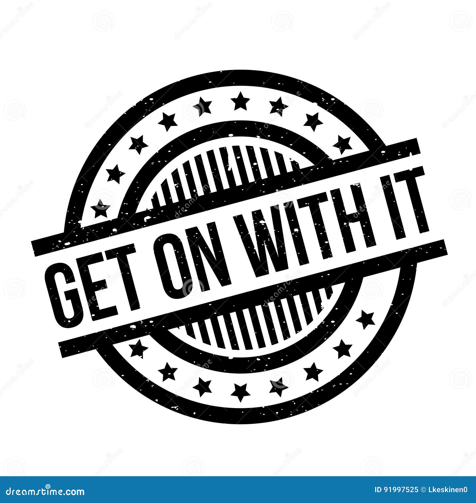 Erhalten Sie an Mit Es Stempel Vektor Abbildung - Illustration von ...