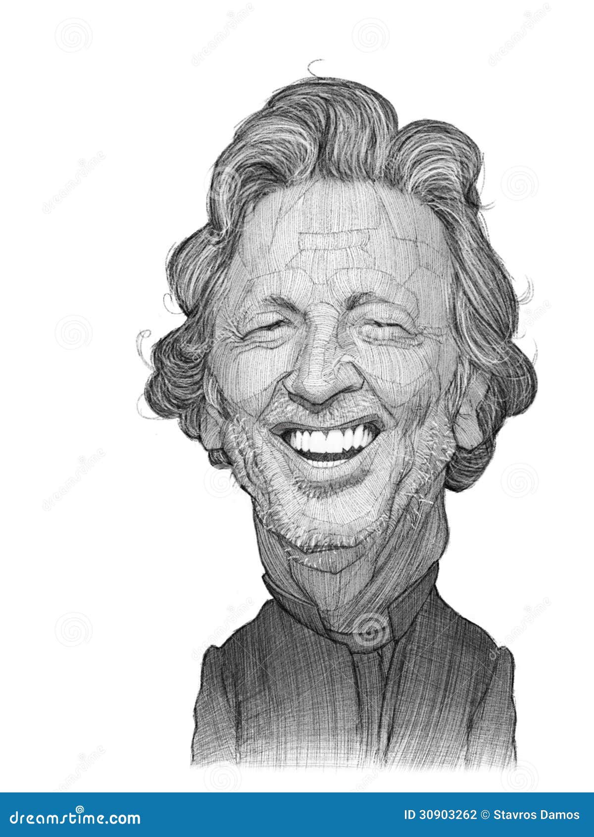 Eric Clapton Illustration Sketch | CartoonDealer.com #30903262