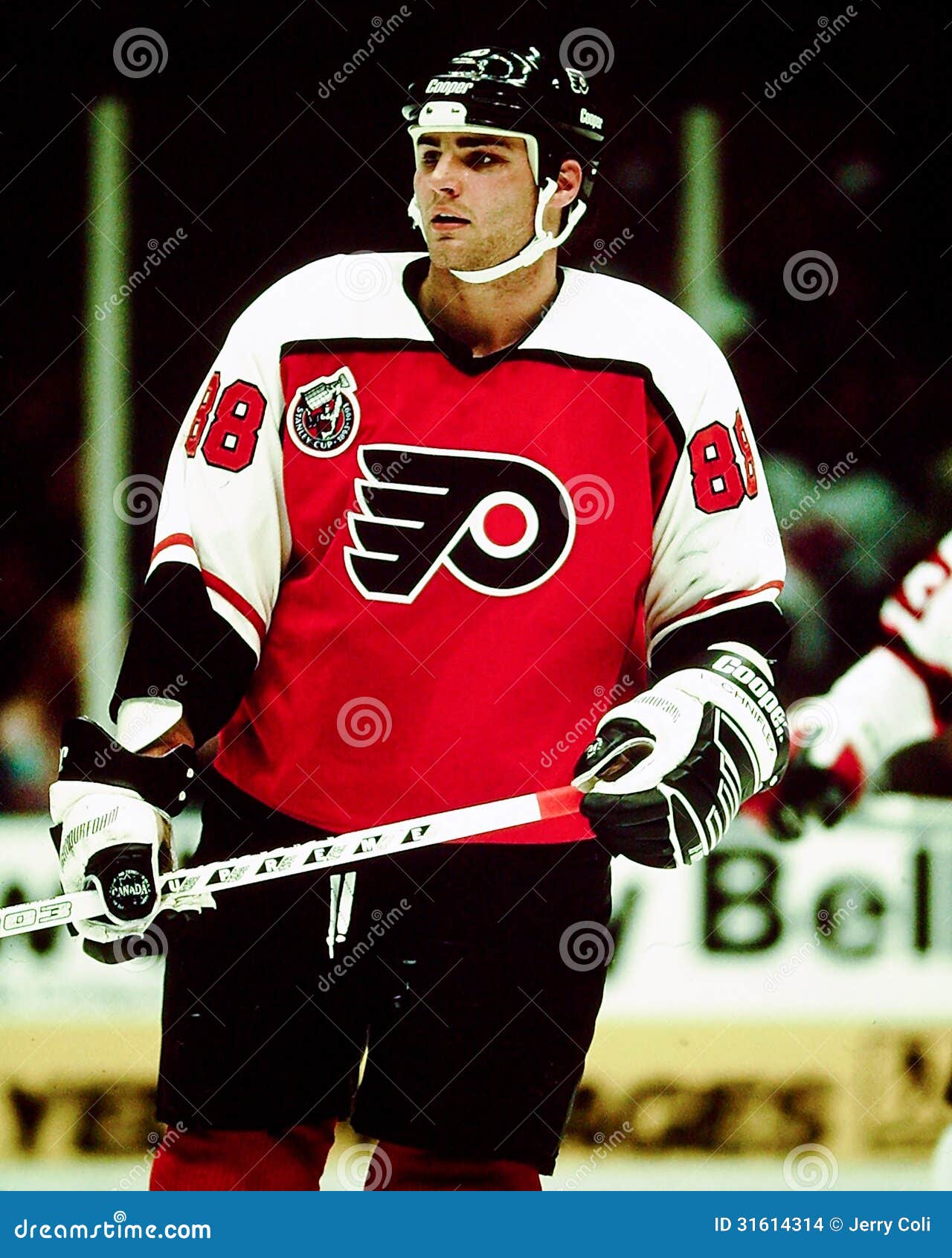 Eric Lindros Philadelphia Superstar Editorial Stock Image - Image of ...