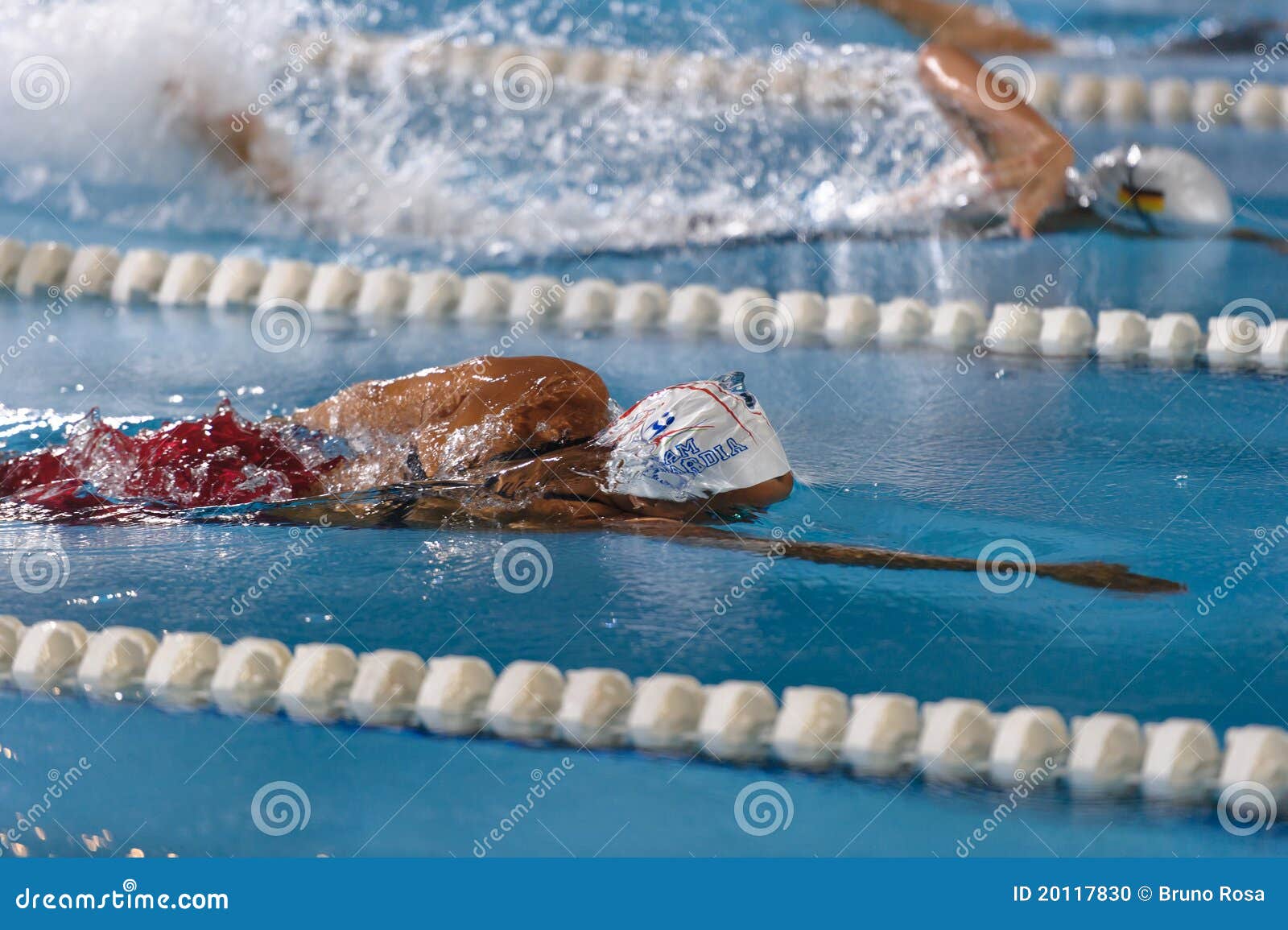 Erica Buratto (Italia) imagen editorial. Imagen de aleta - 20117830