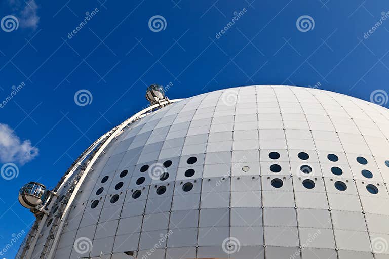 Ericsson Globe stock photo. Image of metal, europe, blue - 26057802