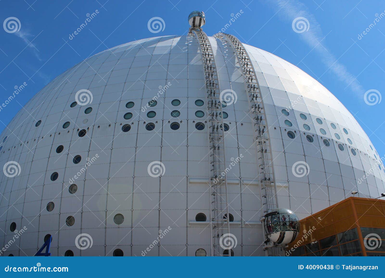 Ericsson Globe foto de archivo editorial. Imagen de funcionamientos ...
