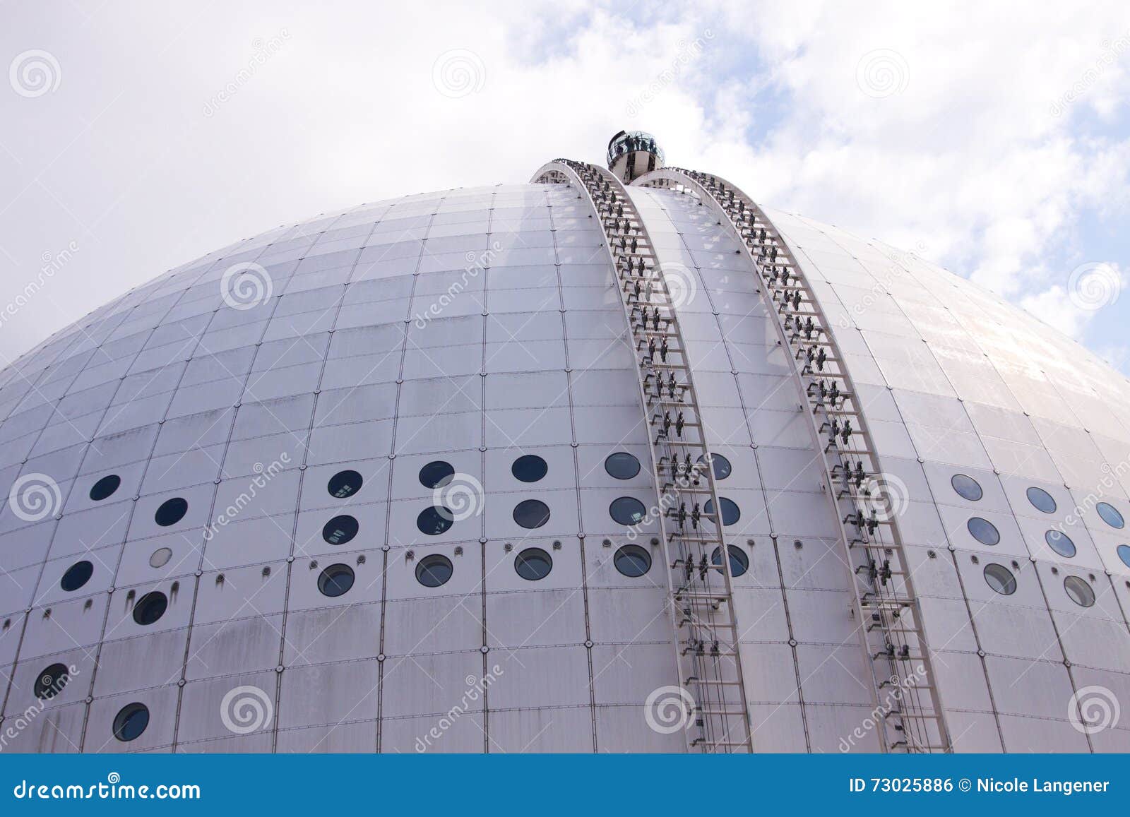 Ericsson Globe Skyview Stockholm Editorial Photo - Image of football ...