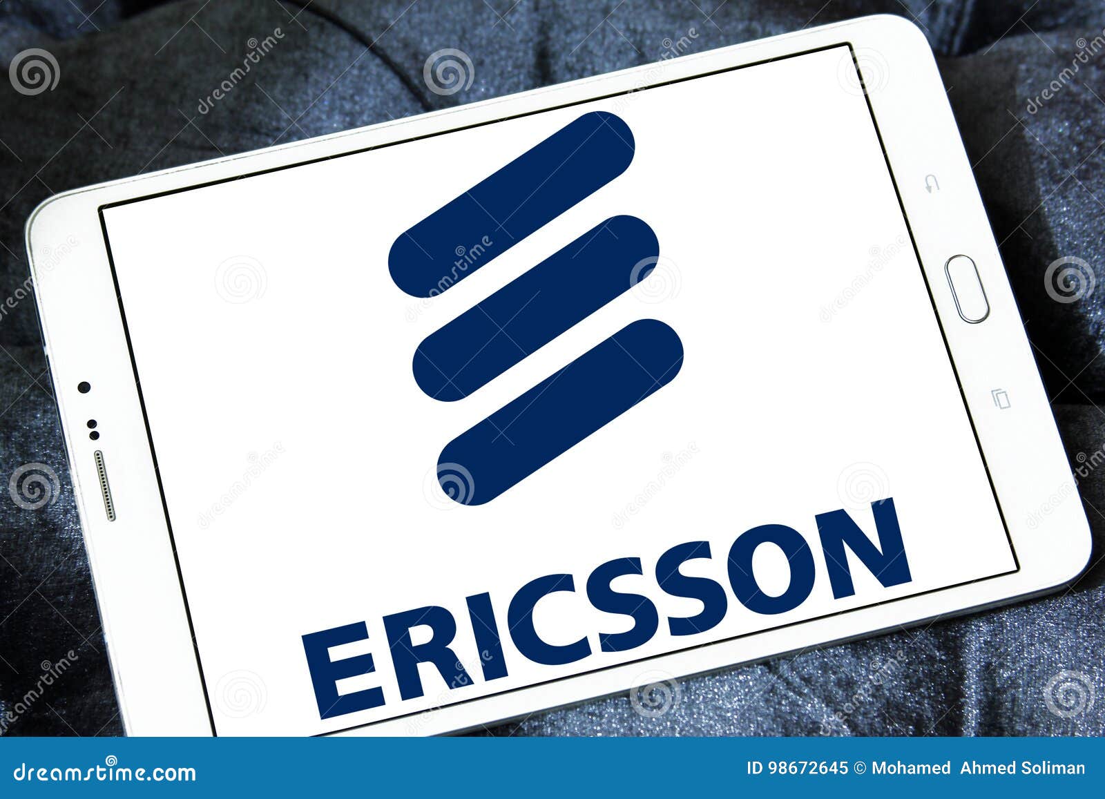 Ericsson logo editorial image. Image of producer, phone - 98672645