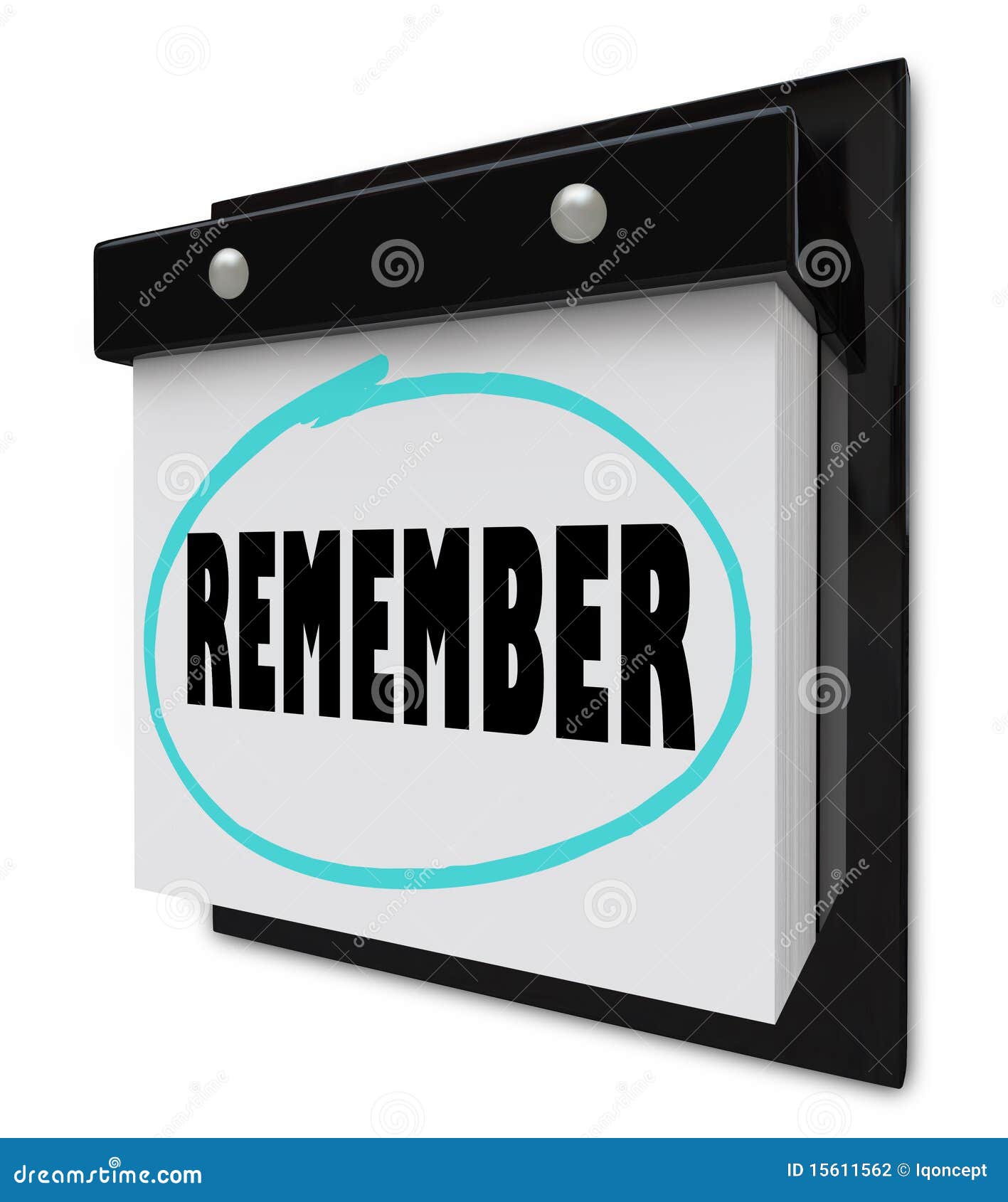 Erinnerungskalender stock abbildung. Illustration von planen - 15611562