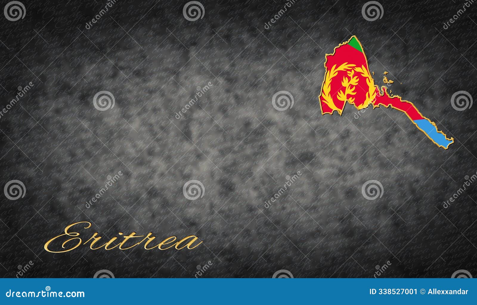 Eritrea Symbols, Map of Eritrea Stock Image - Image of education ...