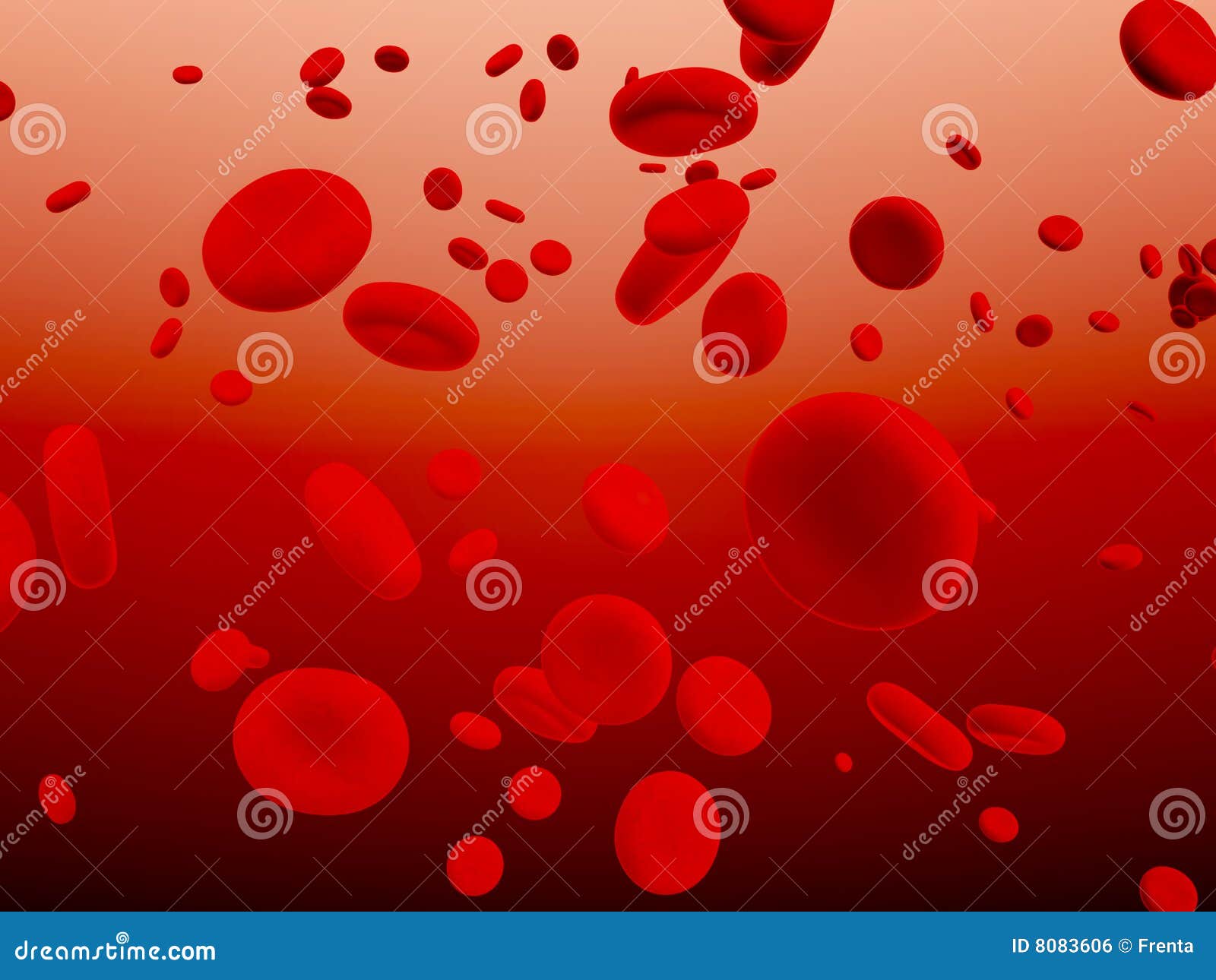 Eritrocitos stock de ilustración. Ilustración de ciencia - 8083606