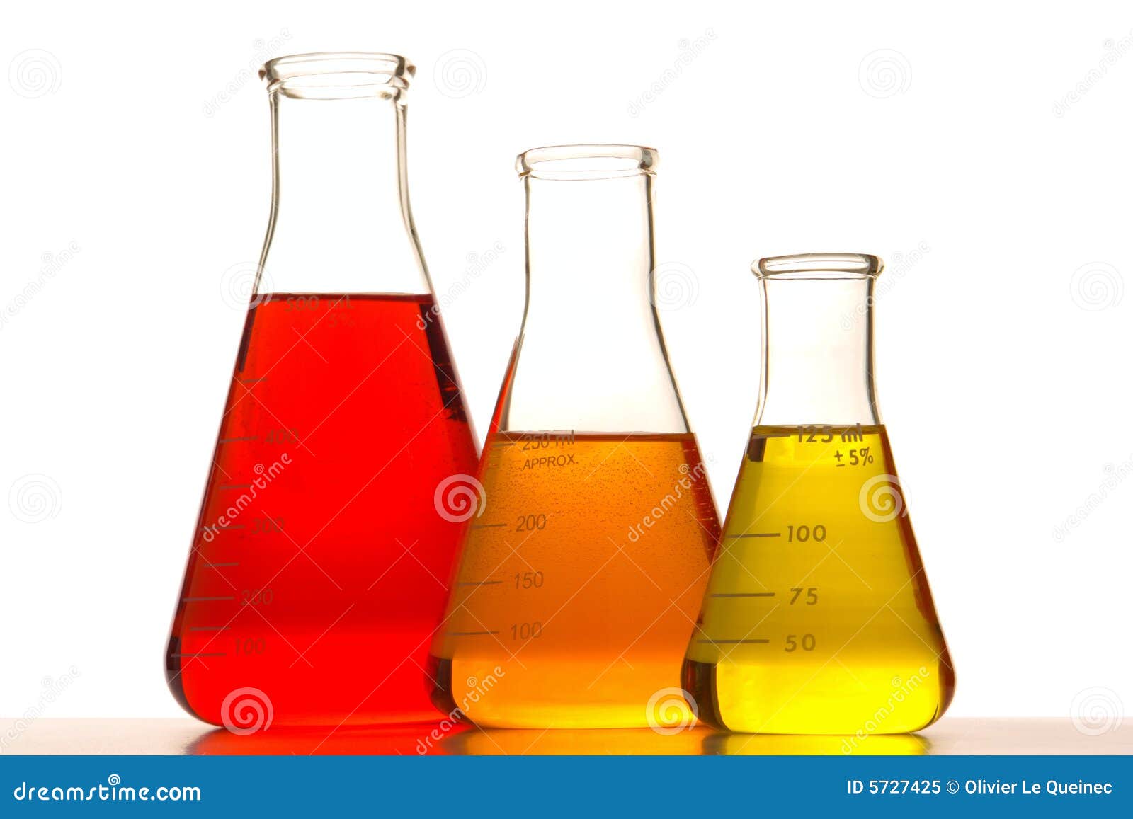 Erlenmeyer Flasks Lab Research Science 库存图片 - 图片 包括有 玻璃器皿, 橙色: 5727425