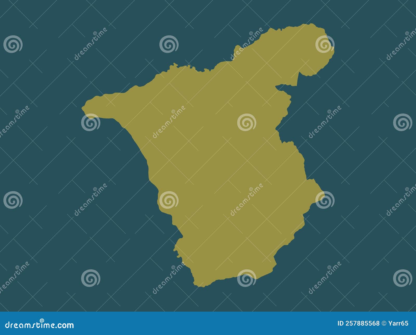Ermera, East Timor. Solid. No Legend Stock Illustration - Illustration ...