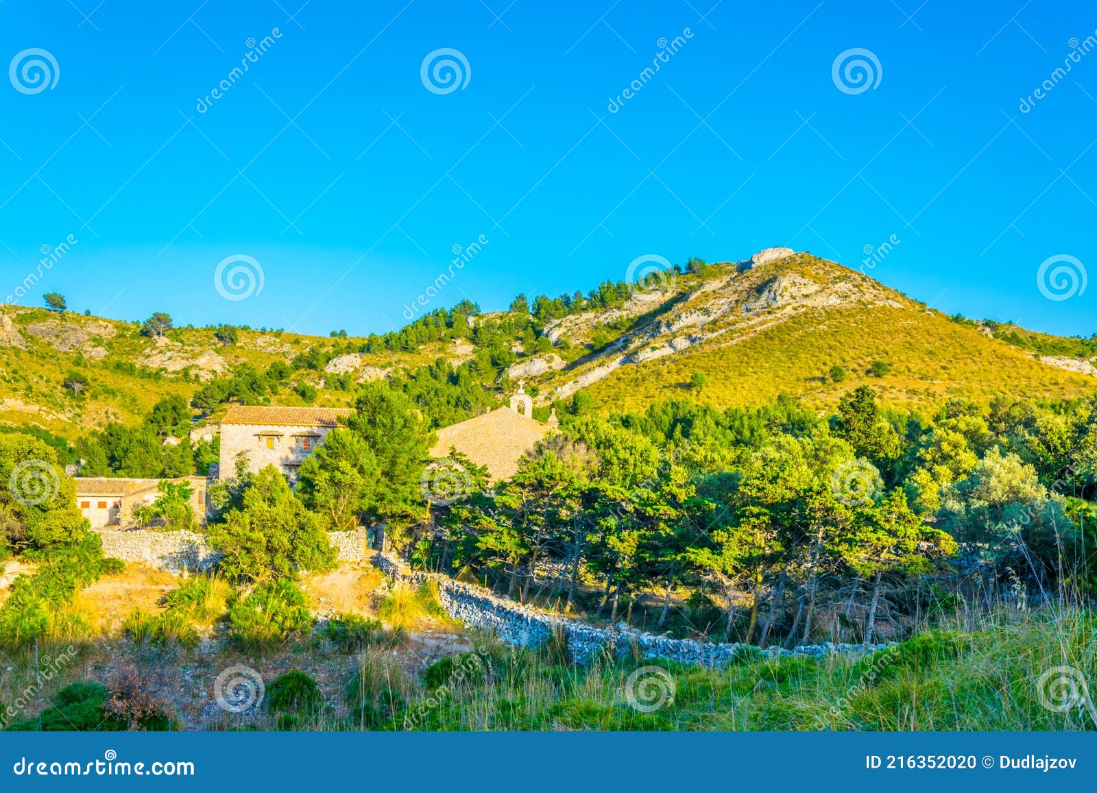 Ermita De Betlem Monastery on Mallorca, Spain Stock Photo - Image of ...