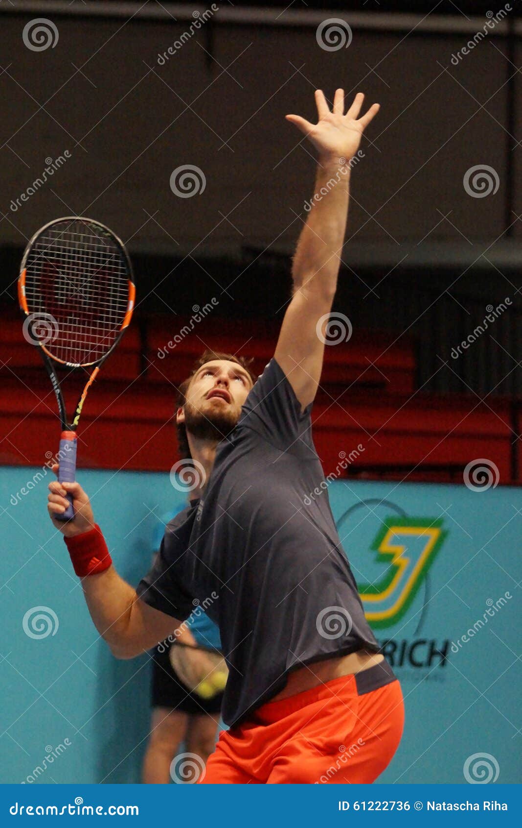 Ernests Gulbis (LAT) redactionele foto. Image of gelijke - 61222736
