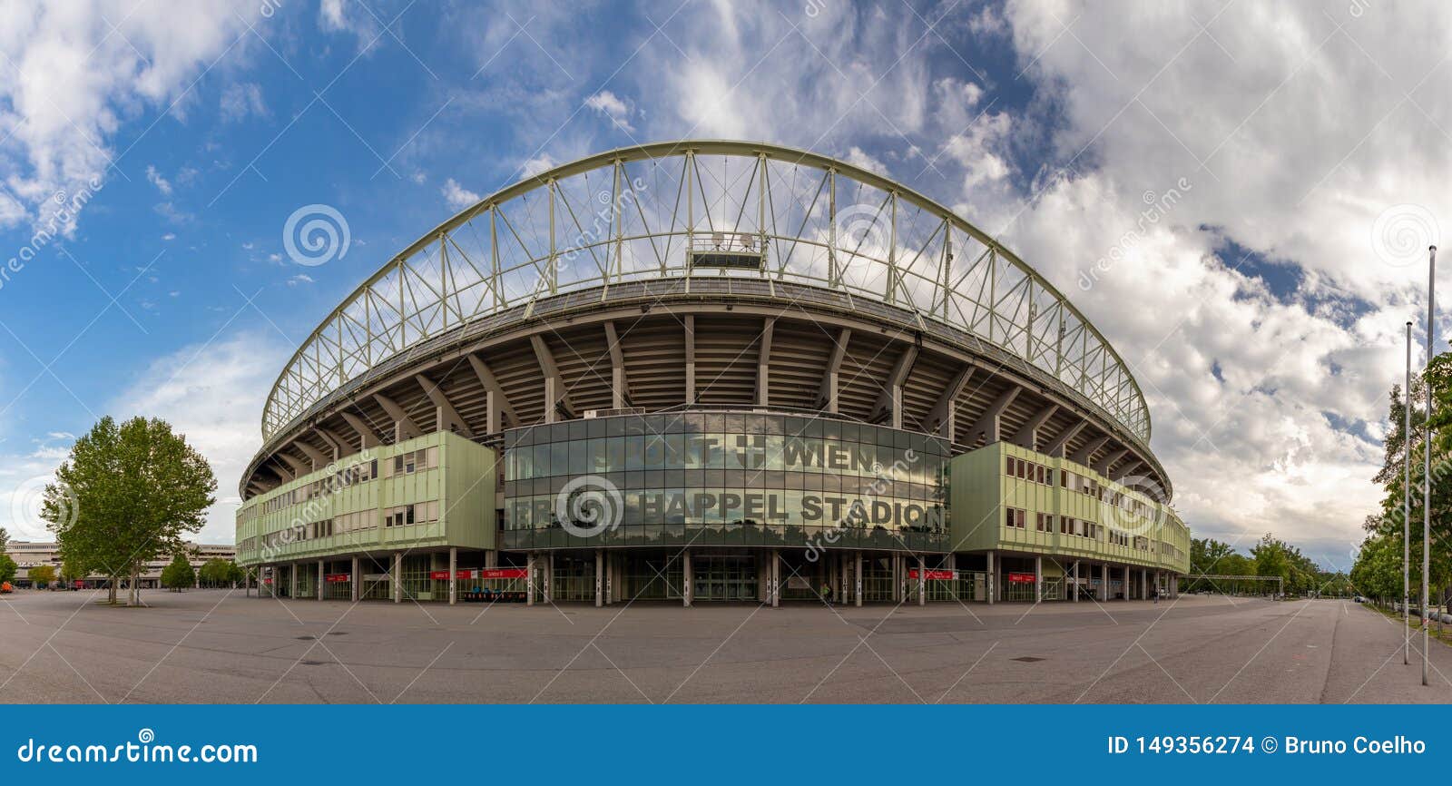 Ernst Happel Stadium editorial stock image. Image of capital - 149356274