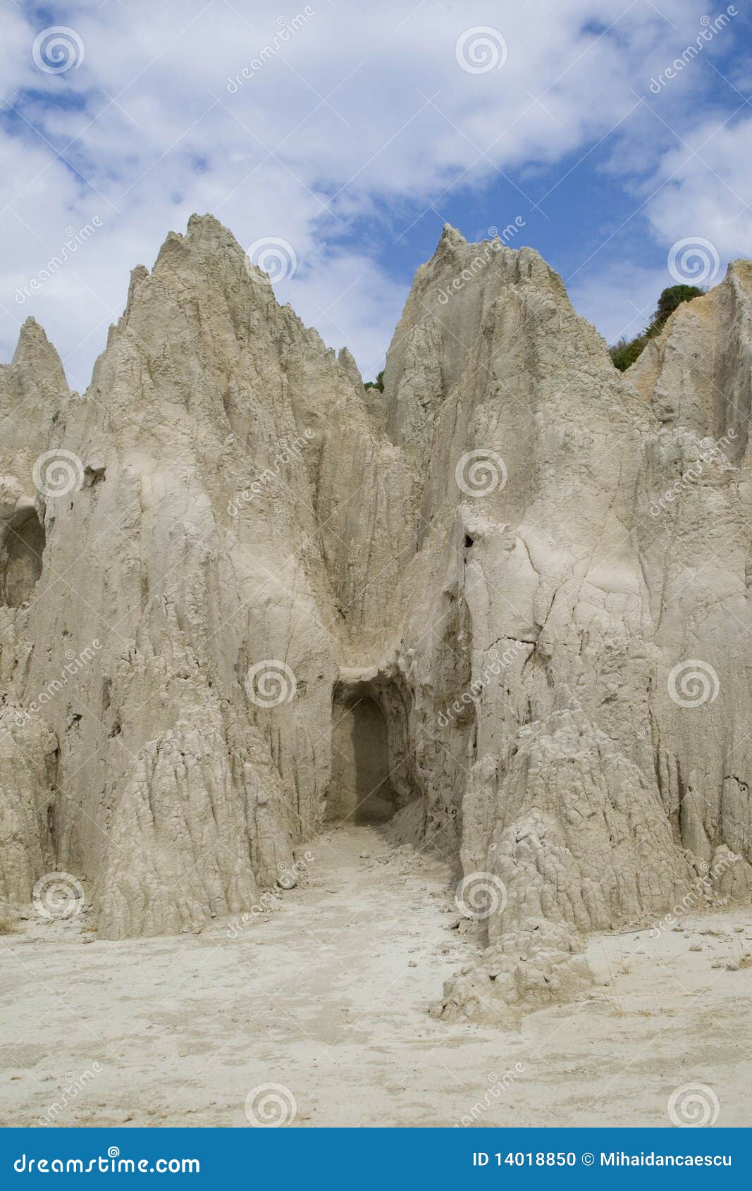 Eroded Clay Formations stock photo. Image of sand, mineral - 14018850