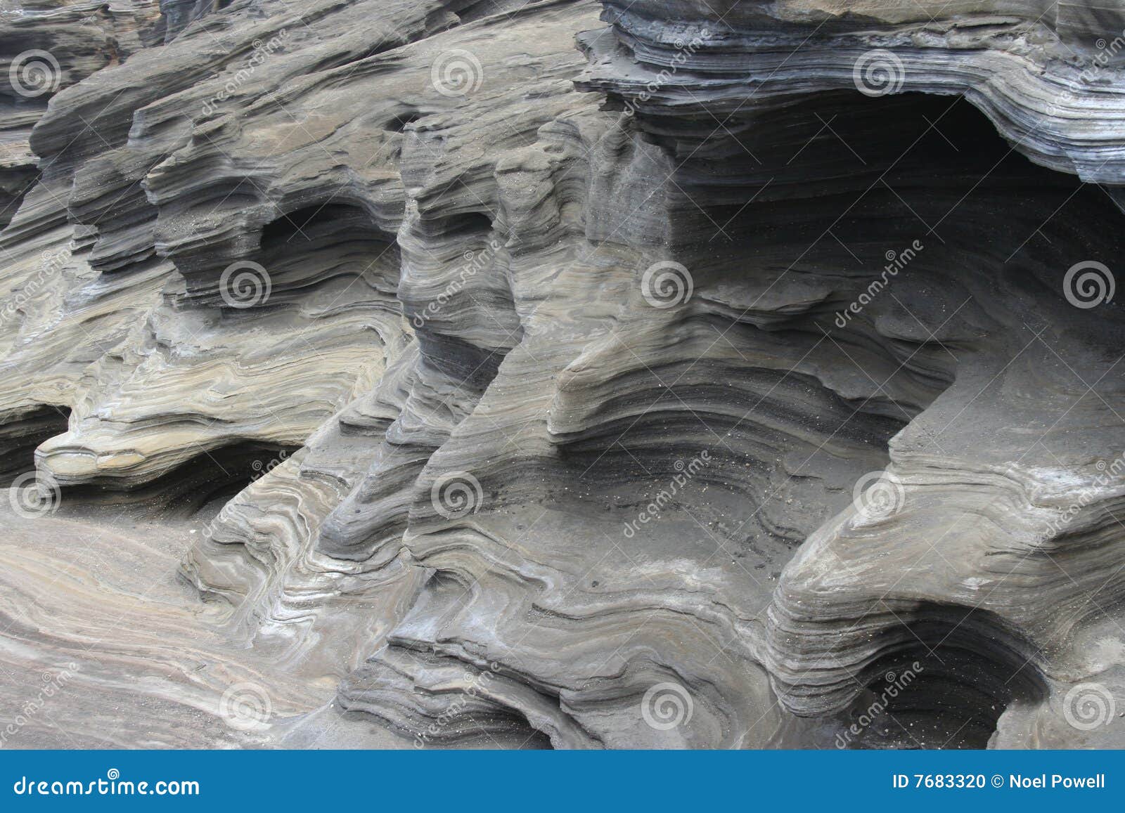 Eroded Cliff Wall stock photo. Image of curved, layers - 7683320