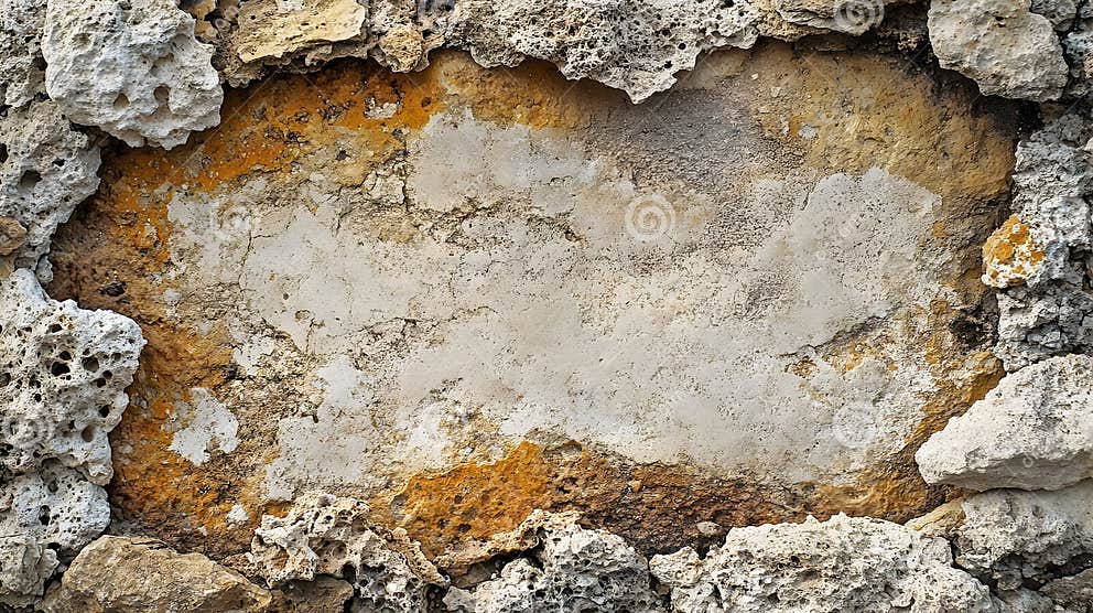 Eroded Rock Structure with a Rectangular Opening, Revealing the ...
