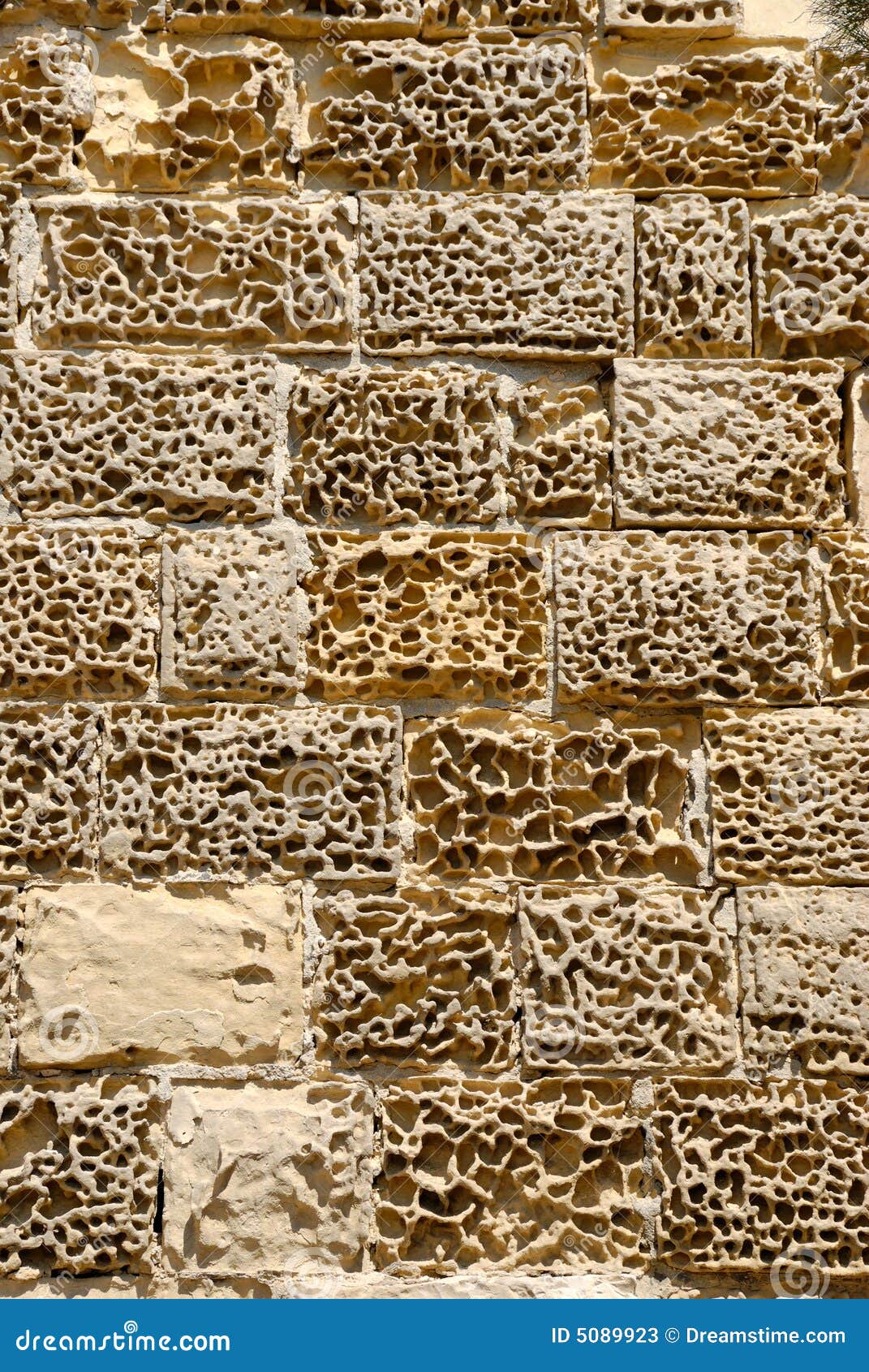 Eroded Wall stock image. Image of sand, yellow, rough - 5089923