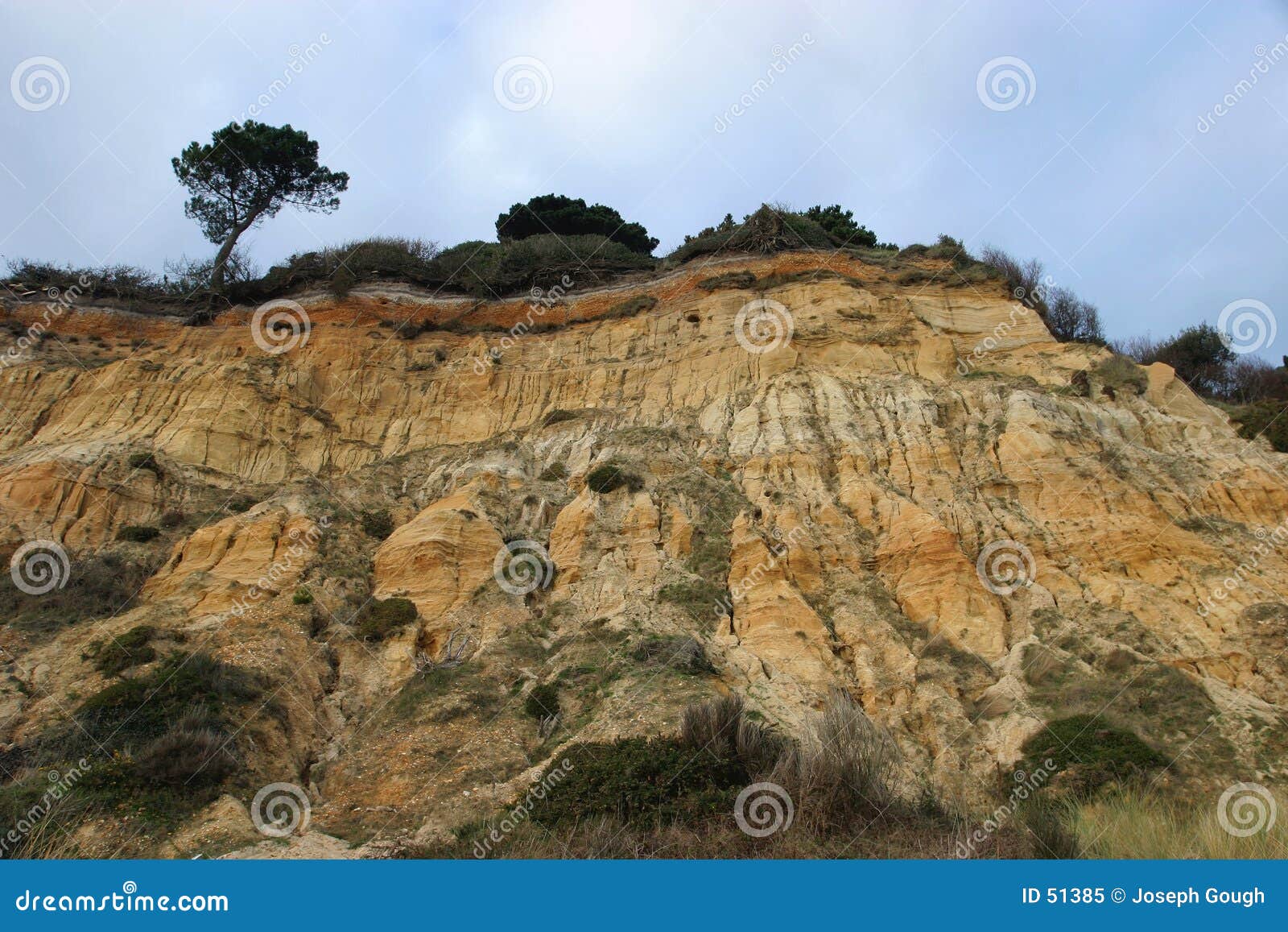 Eroding Cliffs stock image. Image of disintergrate, disintergrating - 51385