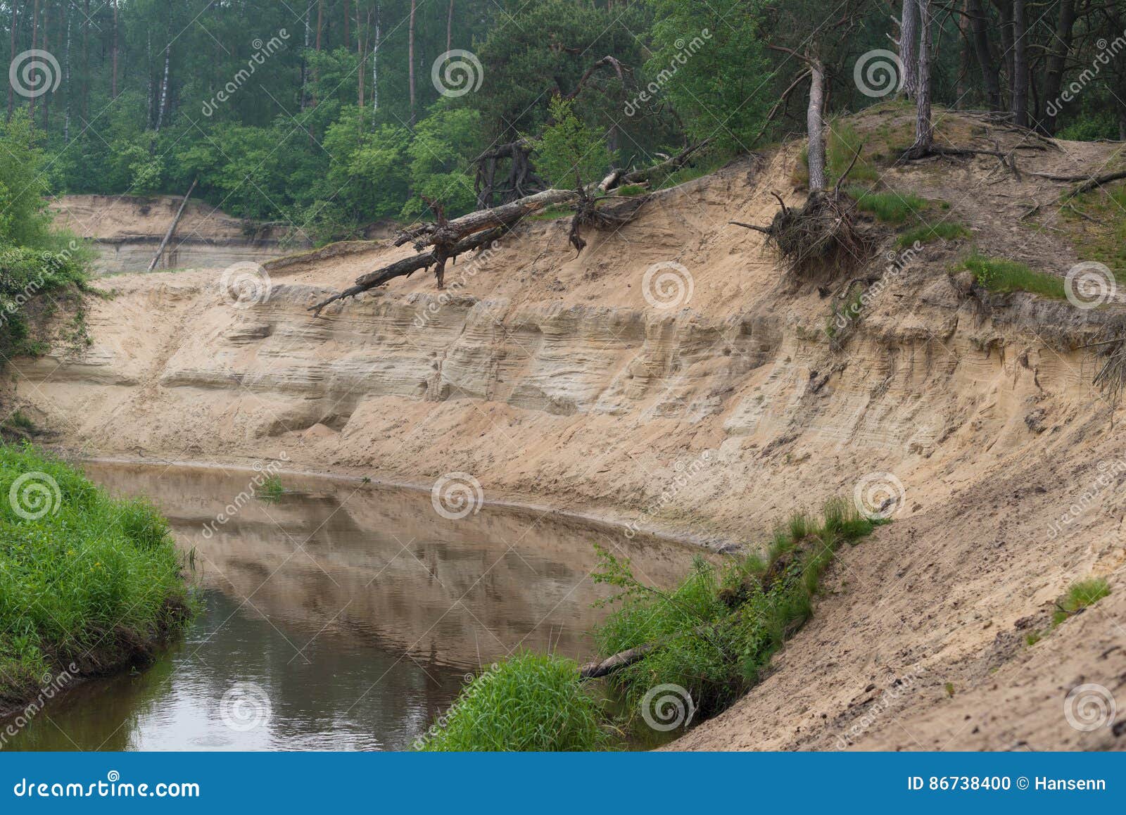 Eroding River in the Netherlands Stock Photo - Image of dinkel, banks ...