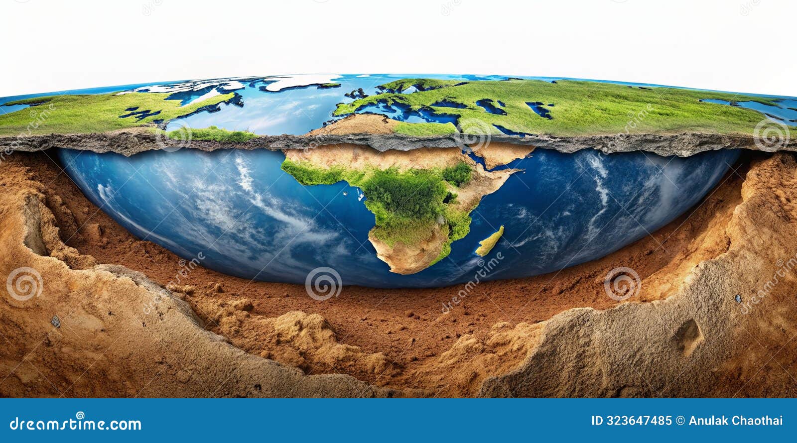 Underground Layer Seamless Texture Royalty-Free Stock Image ...