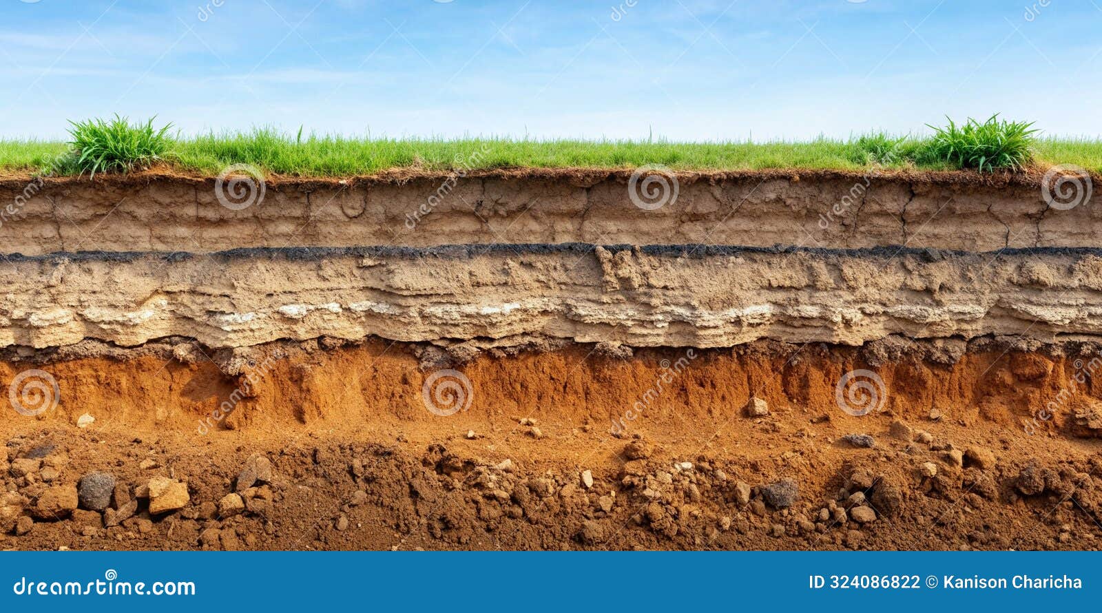 Underground Layer Seamless Texture Royalty-Free Stock Image ...