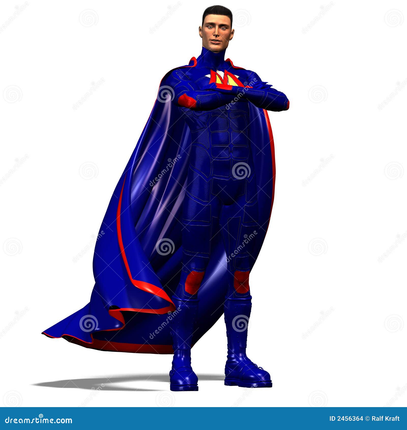 Eroe eccellente blu #1 illustrazione di stock. Illustrazione di ...