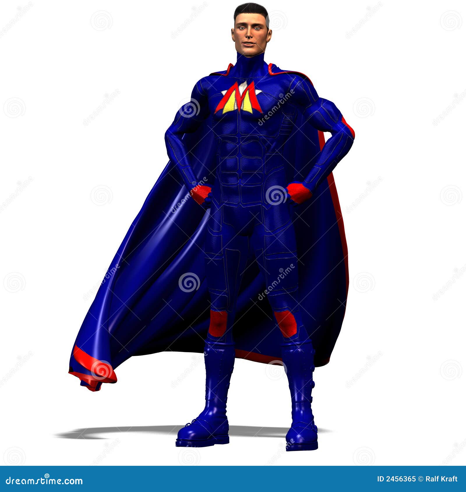 Eroe eccellente blu #2 illustrazione di stock. Illustrazione di stivali ...