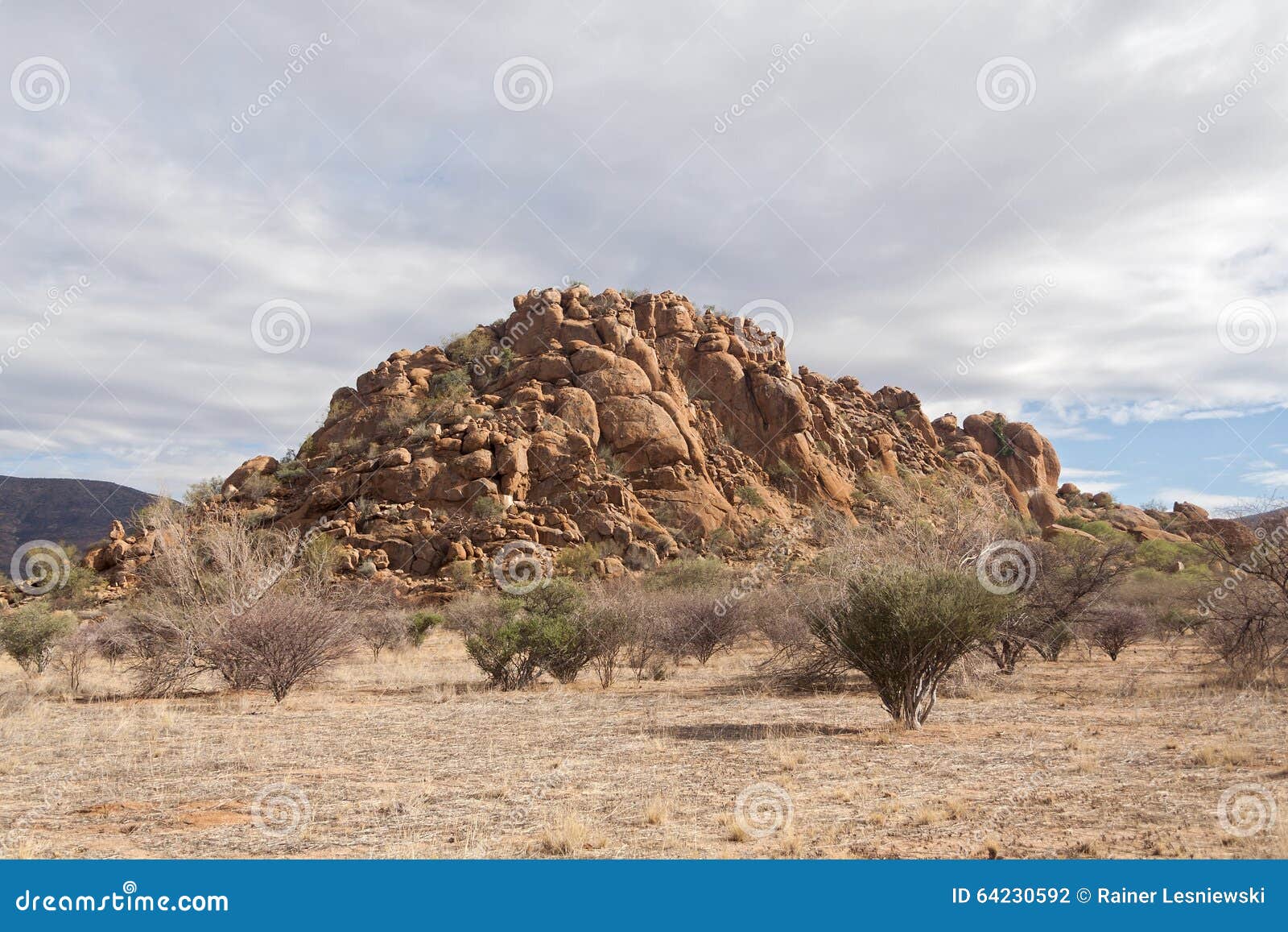 Erongo Mountains, Namibia stock photo. Image of blue - 64230592