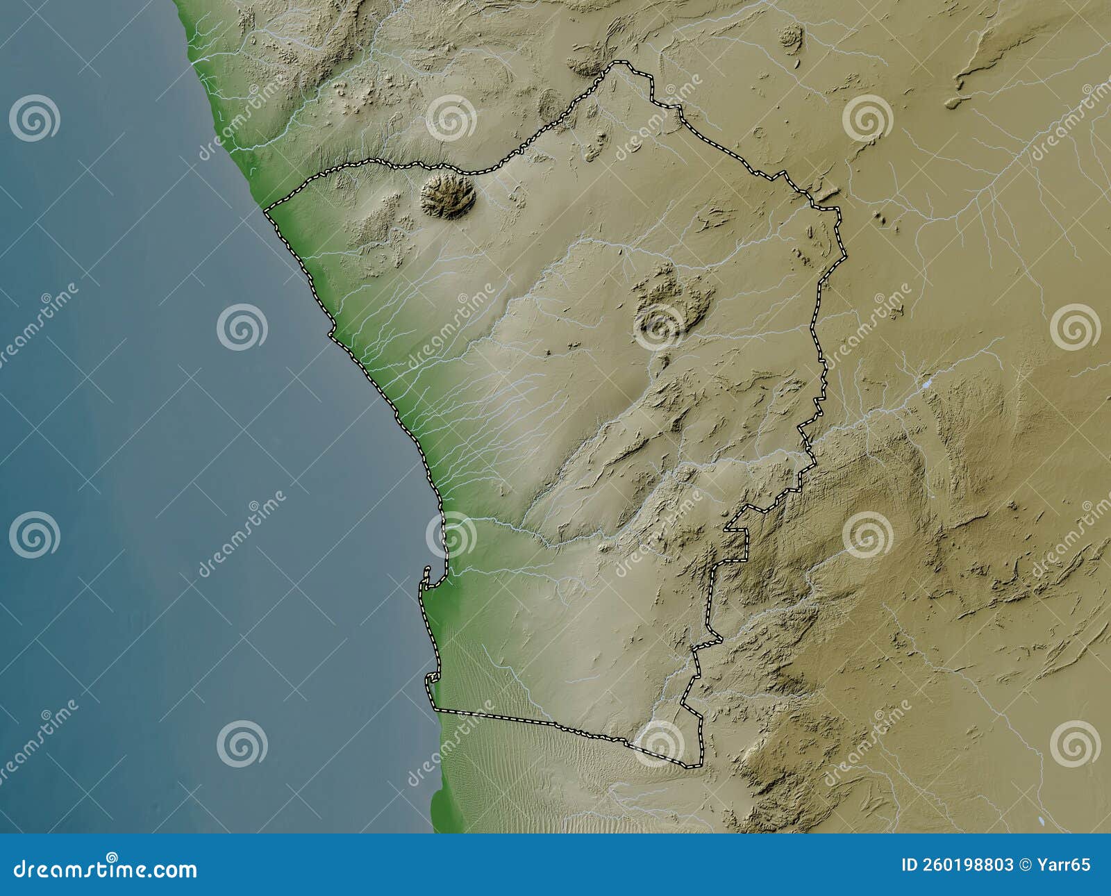 Erongo, Namibia. Wiki. No Legend Stock Illustration - Illustration of ...