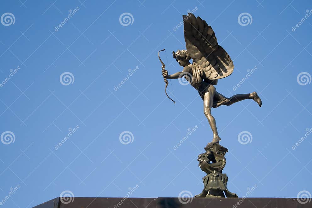 Eros (Anteros) stock photo. Image of sculpture, mythology - 7900392