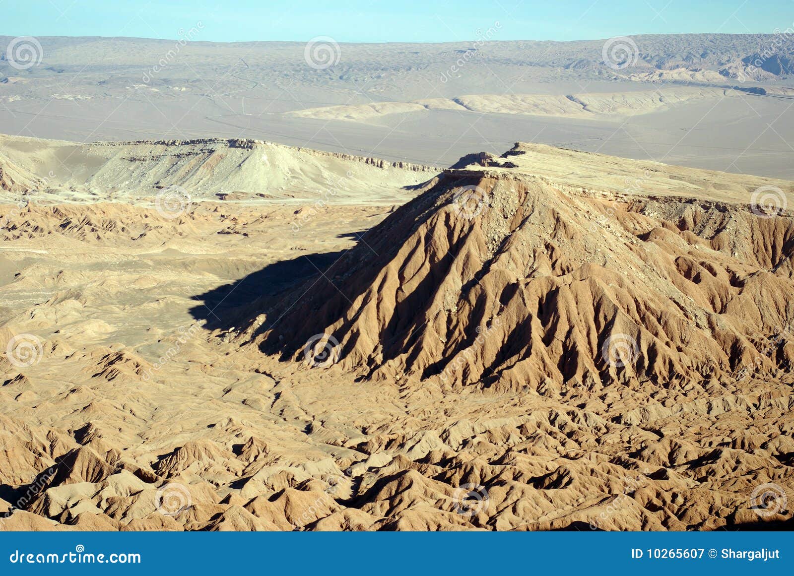 Erosion in the Atacama Desert Stock Image - Image of territory ...