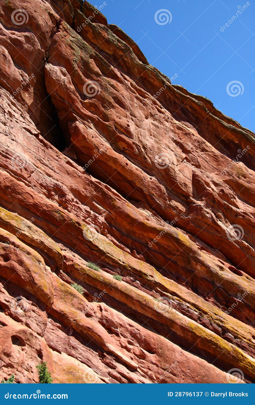 Erosion LInes through Red Rock Stock Image - Image of cliff, west: 28796137