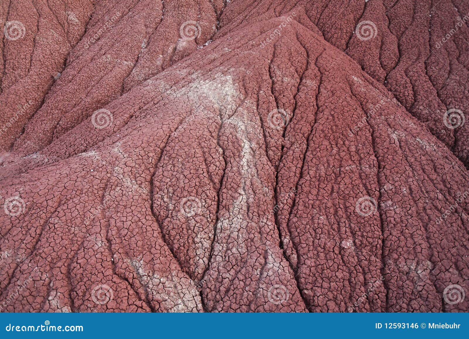 Erosion of Red Soils in a High Desert Landscape Stock Photo - Image of ...