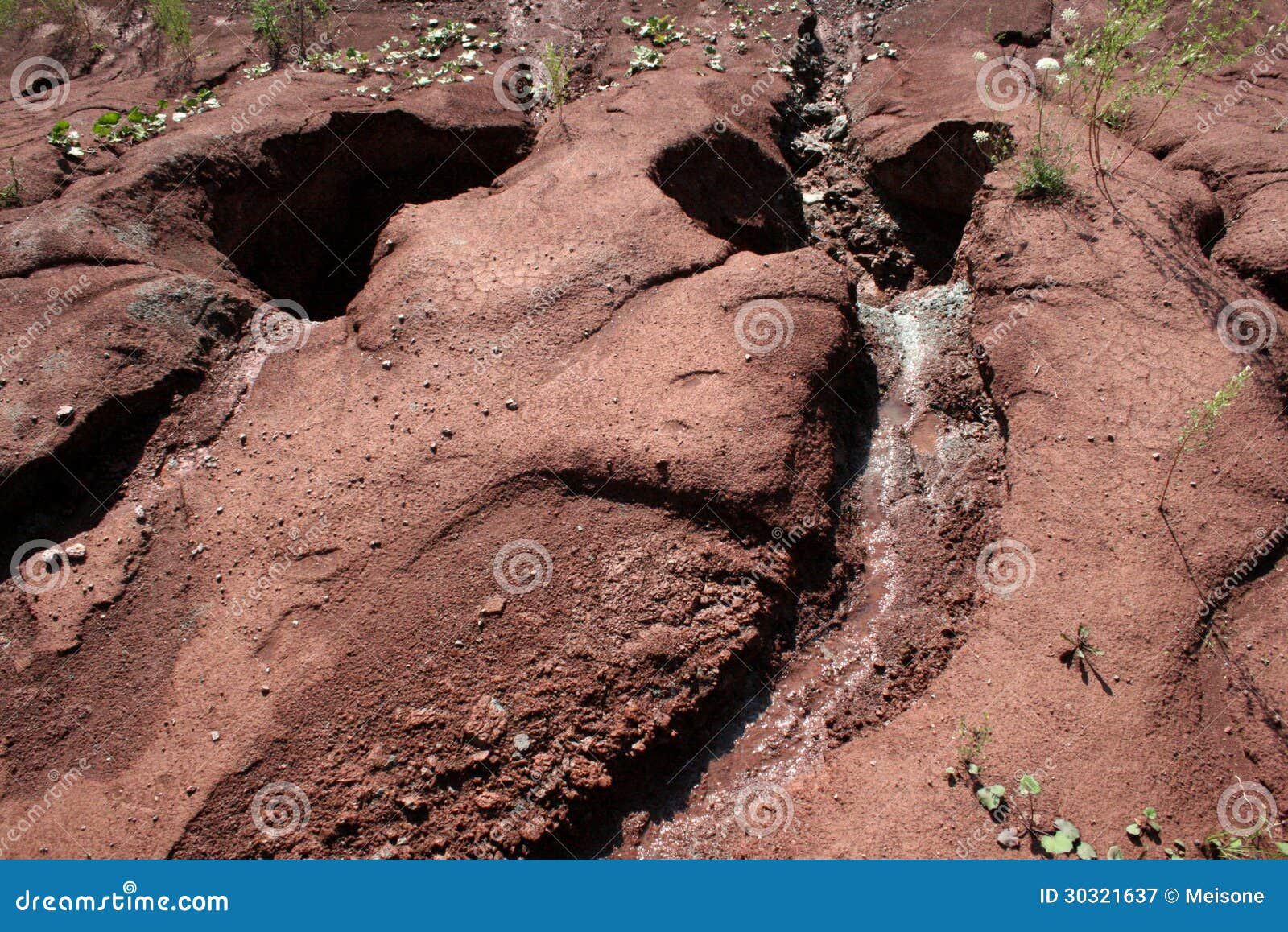 Erosion of rocks stock image. Image of destroy, washed - 30321637