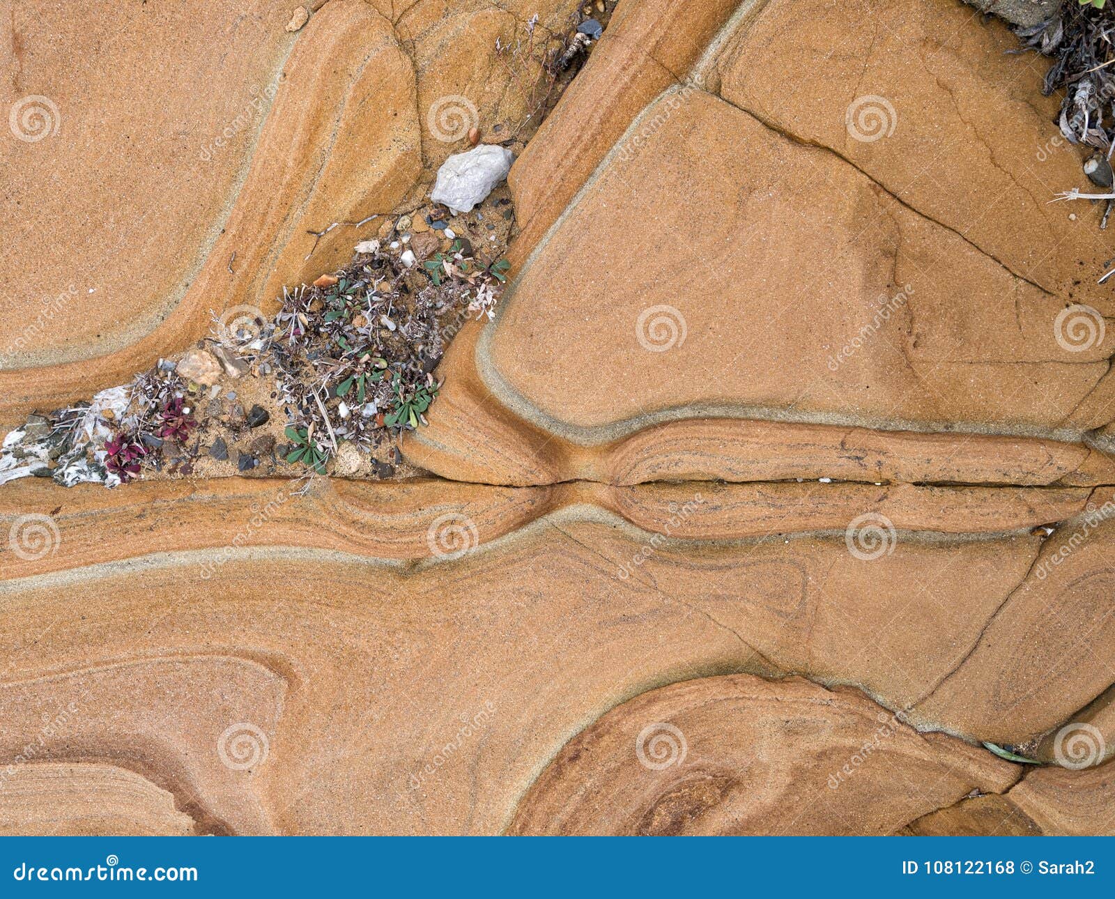 Erosion of Sandstone, Pattern. Stock Photo - Image of detail, geologic ...