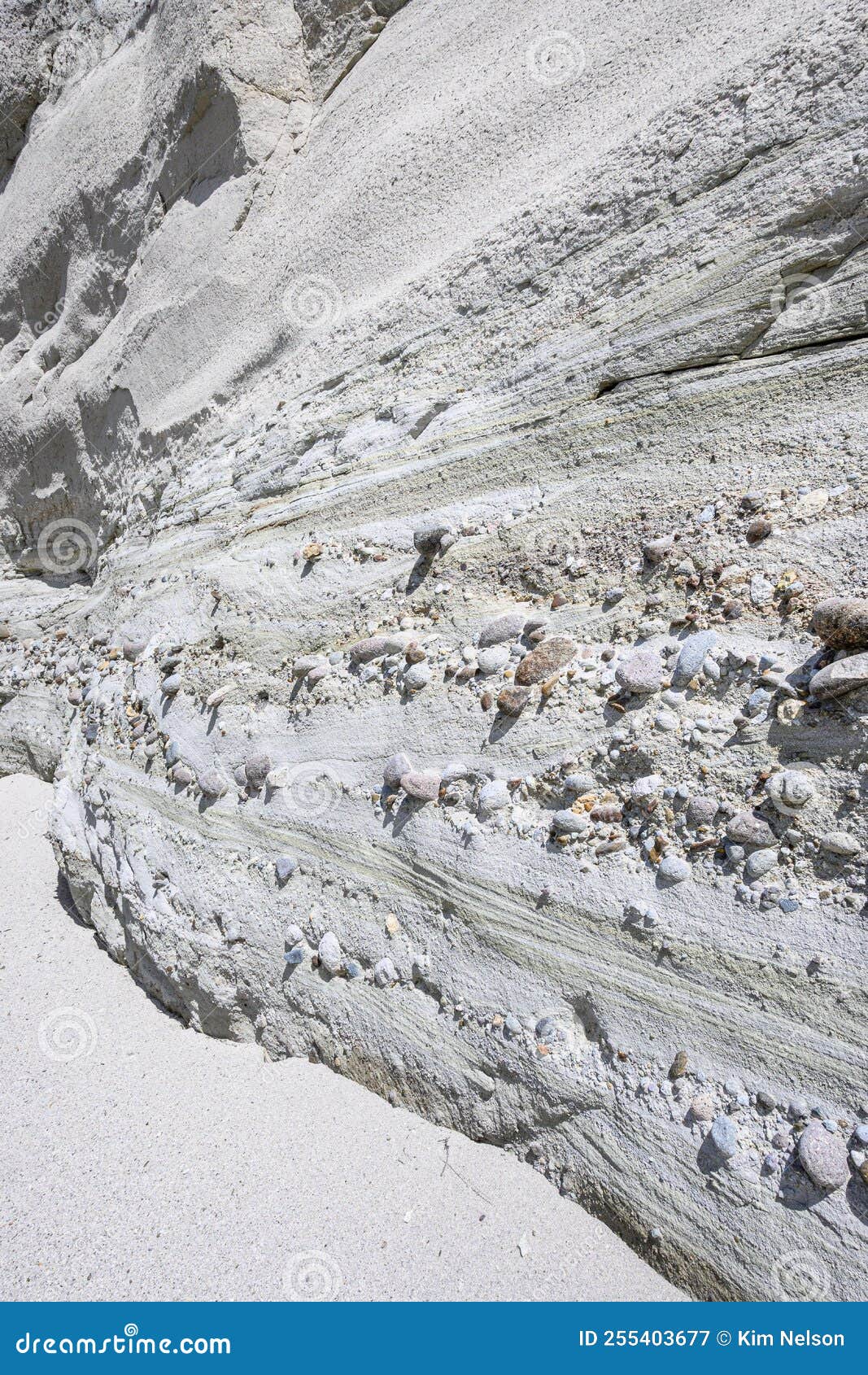 Erosion in Sandstone Rock Cliff, Patterns and Textures in Nature As a ...
