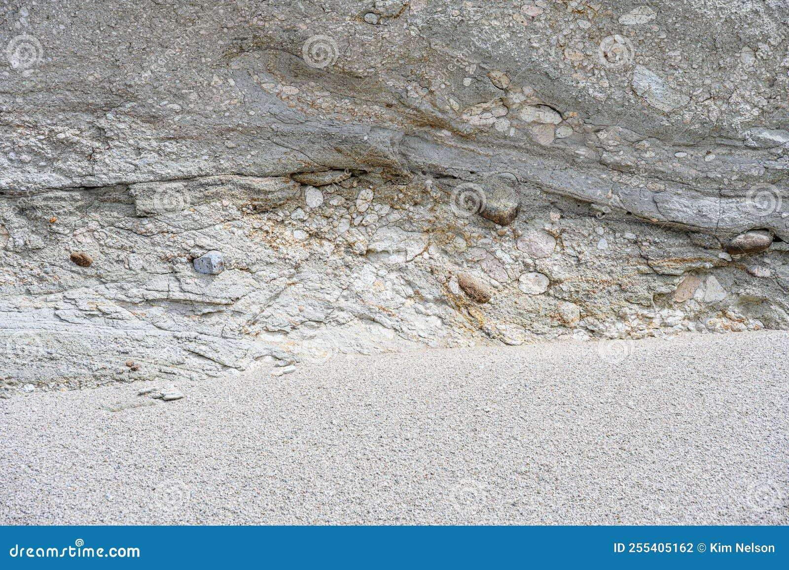 Erosion in Sandstone Rock Cliff, Patterns and Textures in Nature As a ...