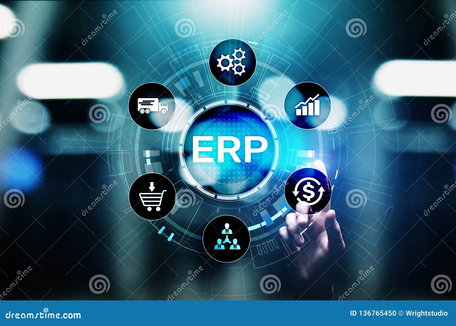 ERP - Enterprise Resource Planning Business and Modern Technology ...