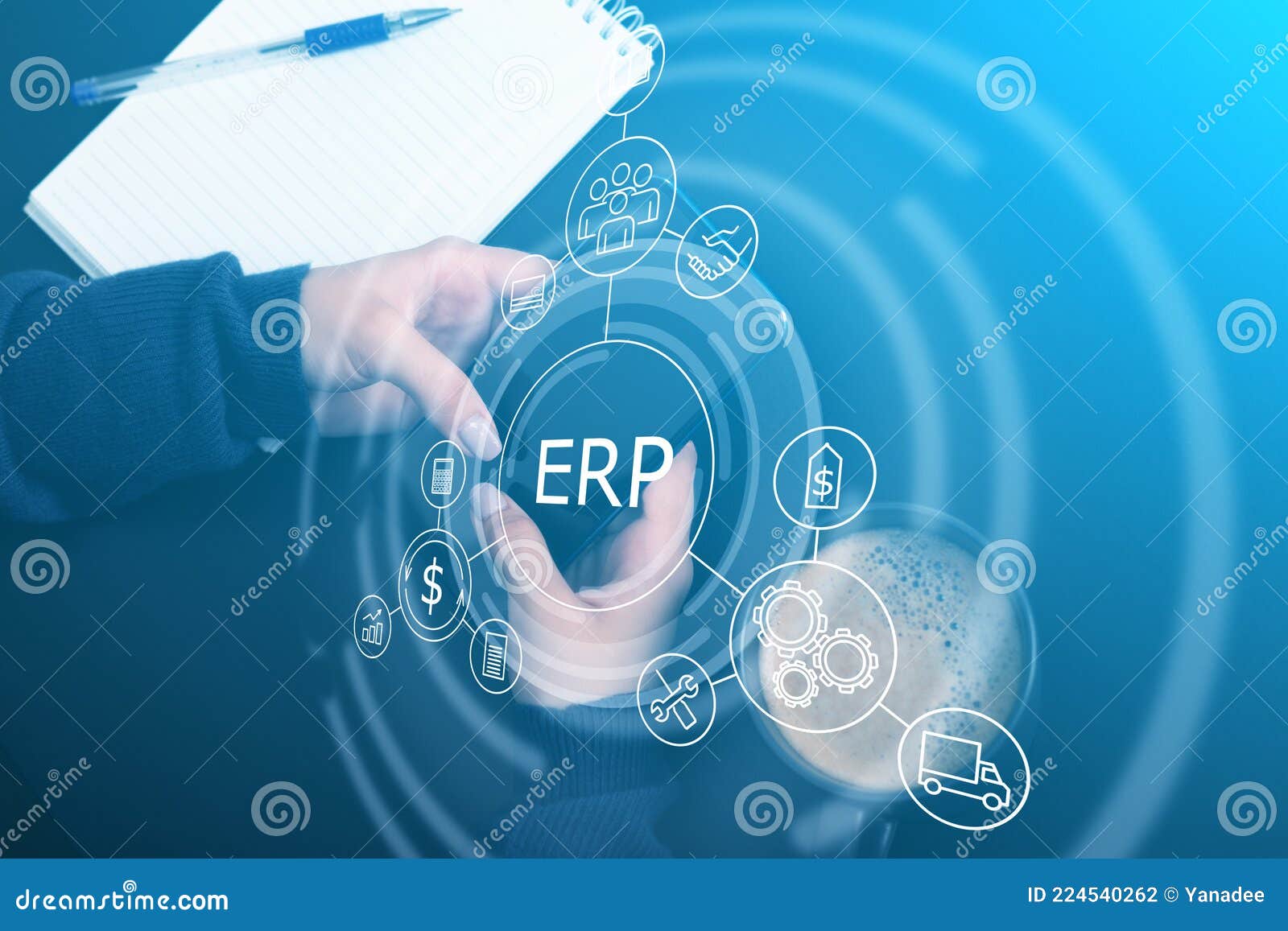Erp Enterprise System Software for Planning Business and Project ...