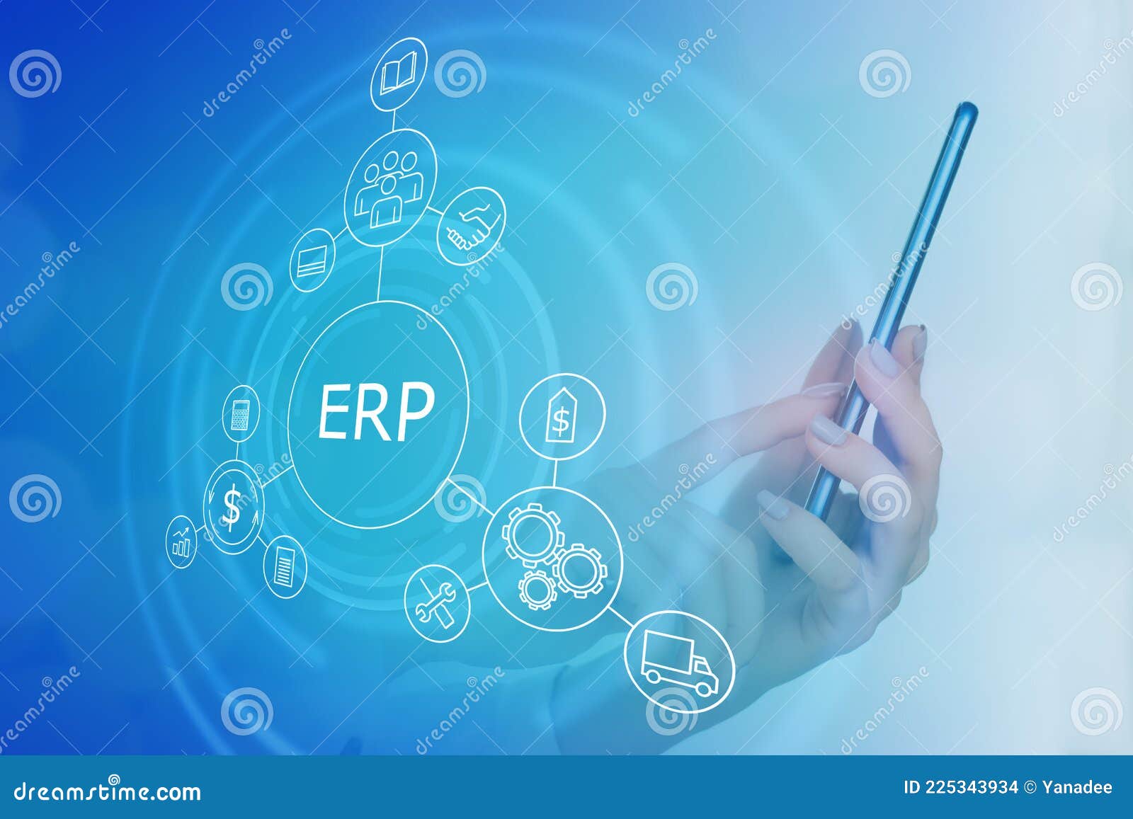 Erp Software for Business Management,digital Online Application ...