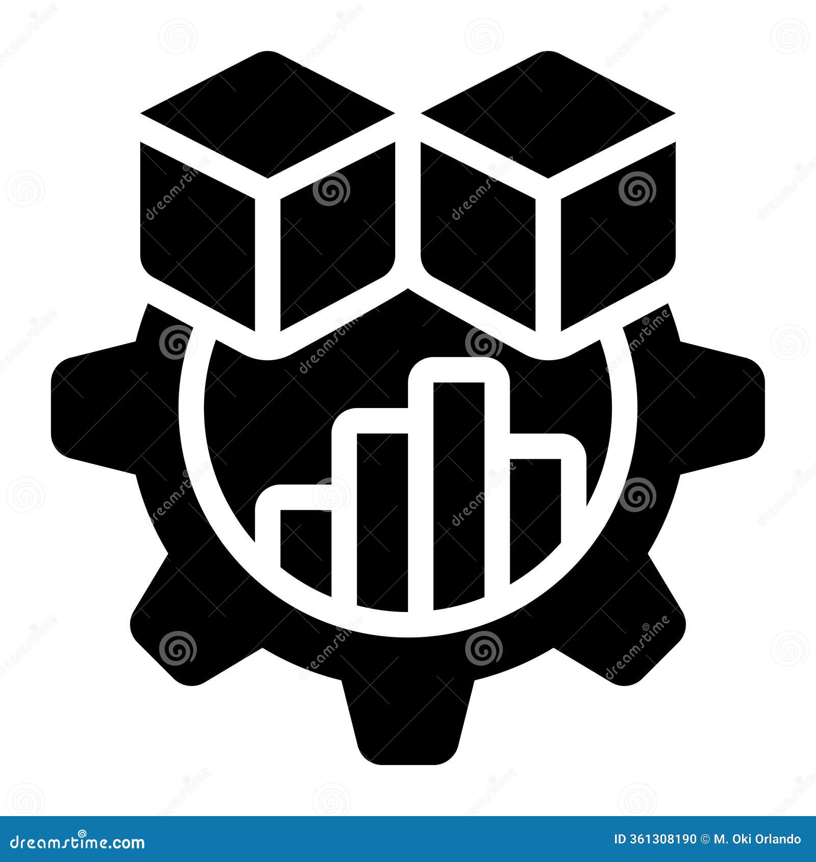 Inventory Optimization Isometric Landing Page Vector Illustration ...