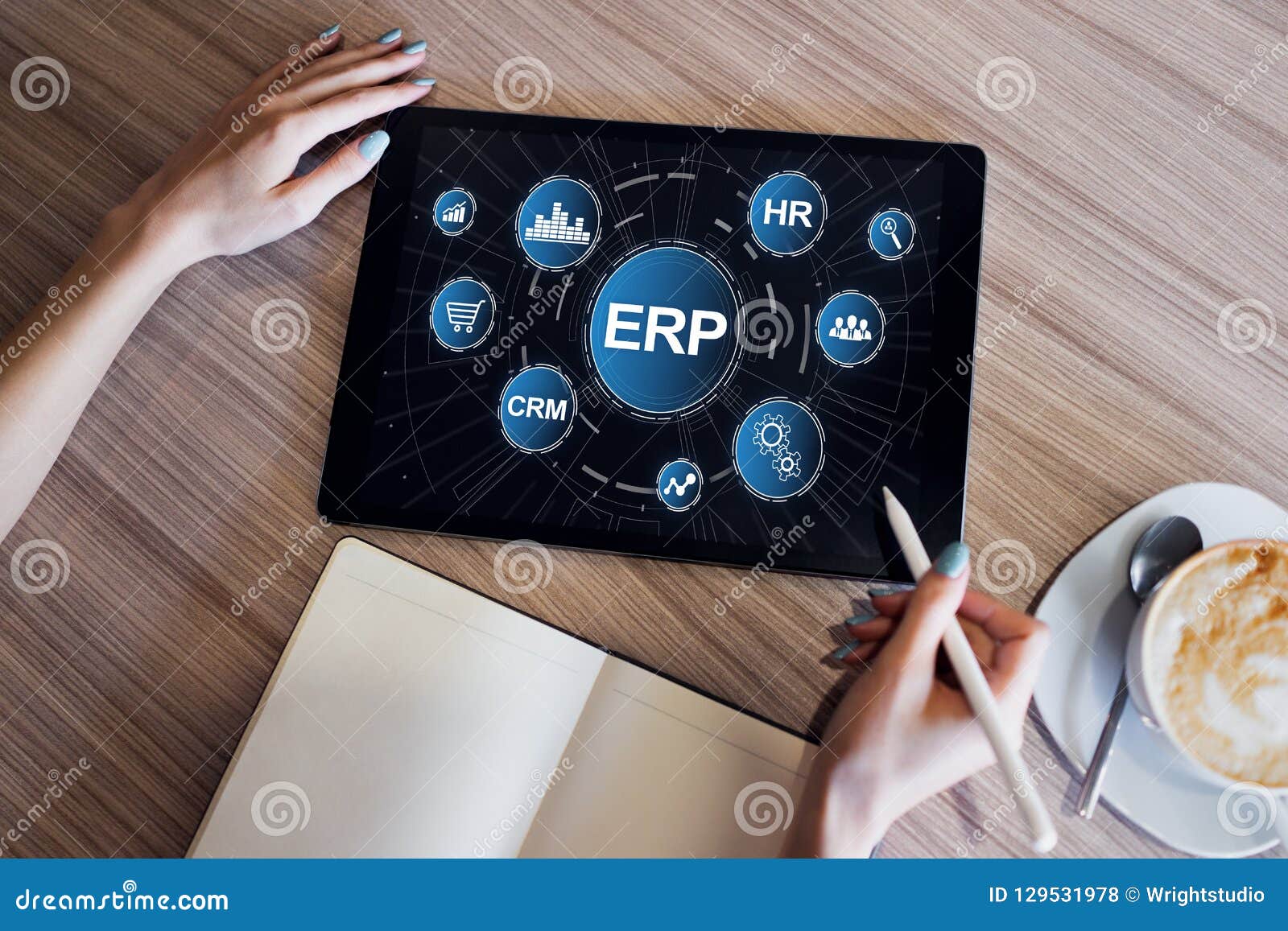 ERP System. Enterprise Resources Planning. Business Process Automation ...