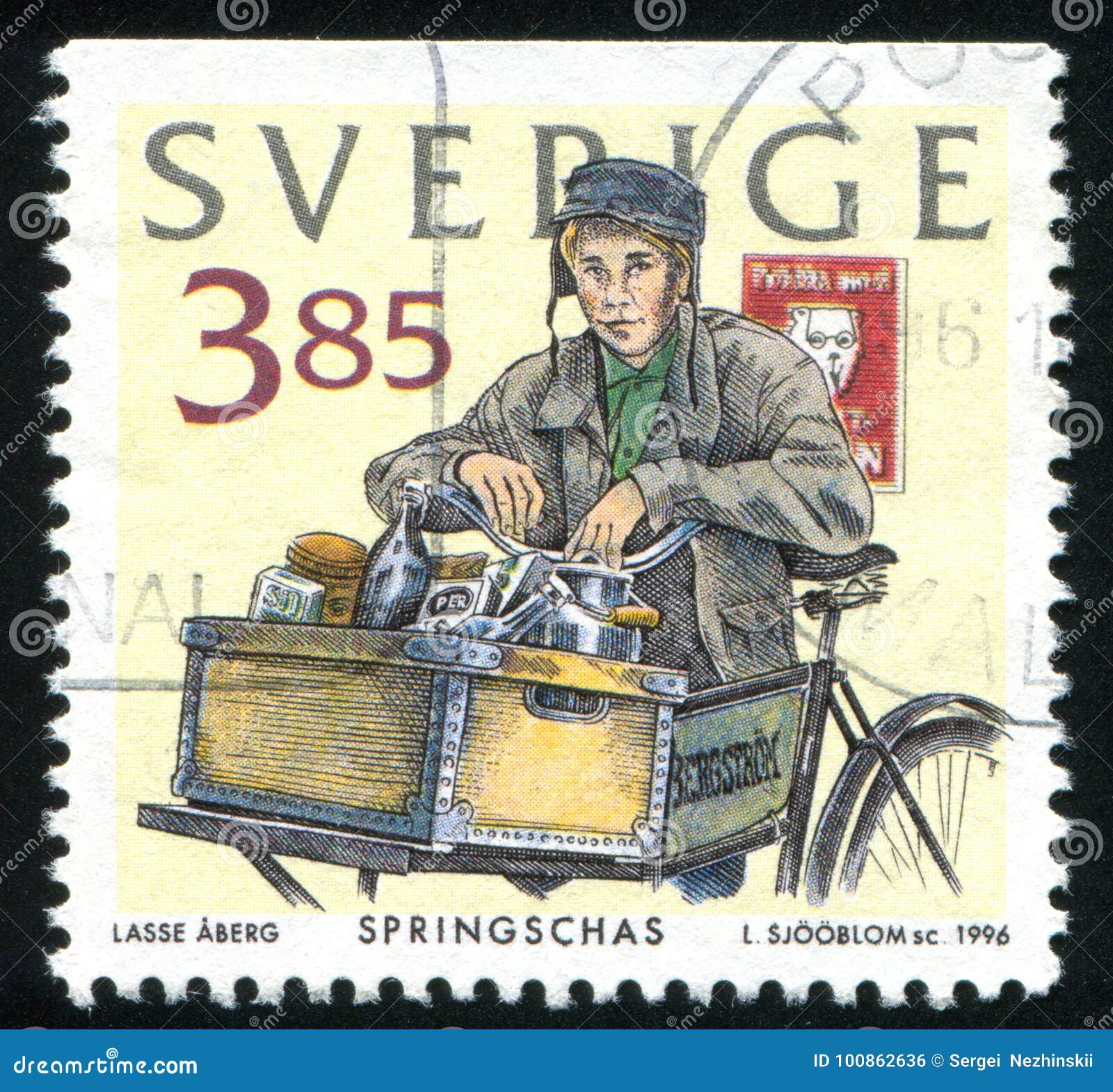 Errand boy editorial photo. Image of postal, attractive - 100862636