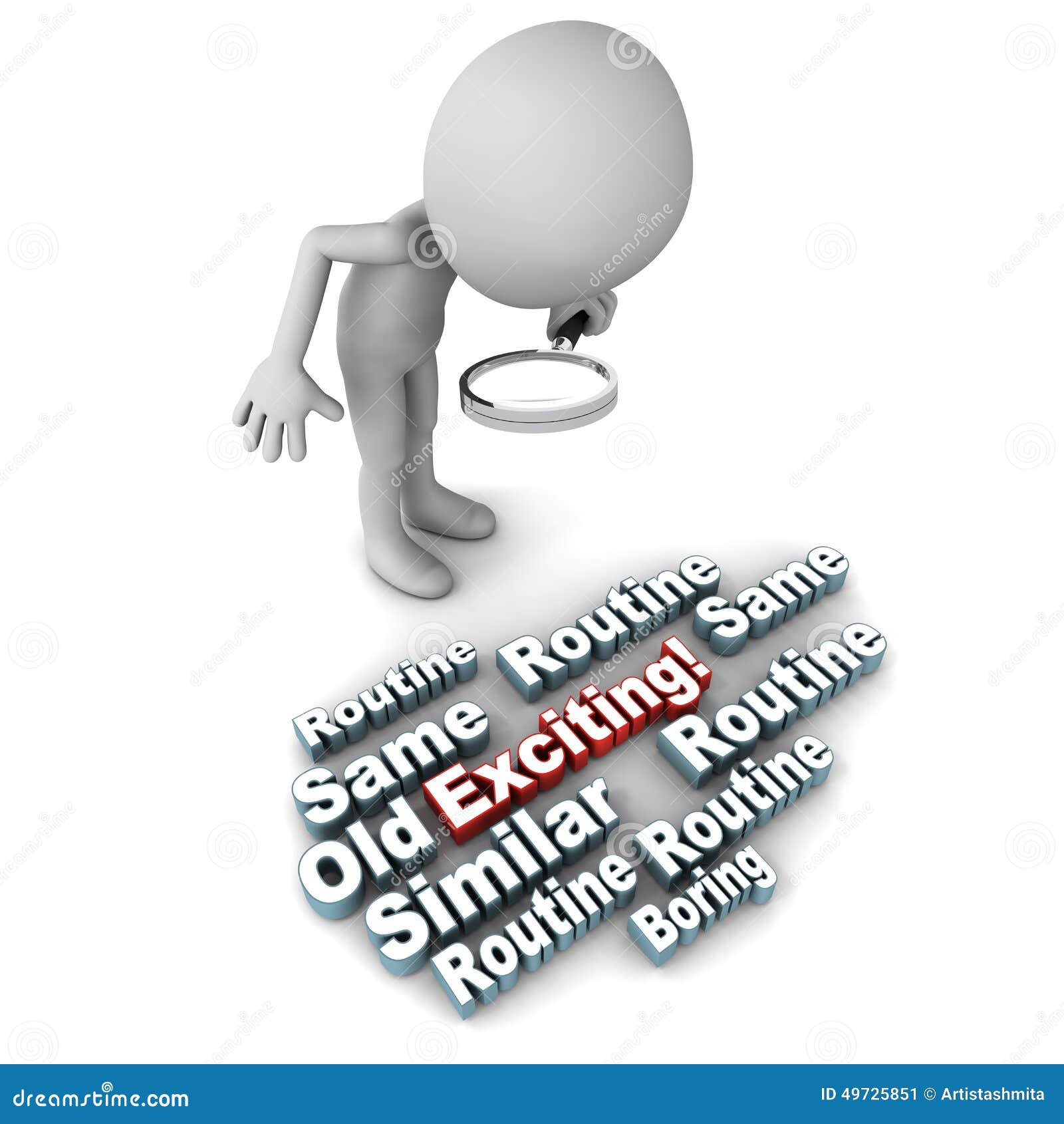 Erregen stock abbildung. Illustration von bohren, rüber - 49725851