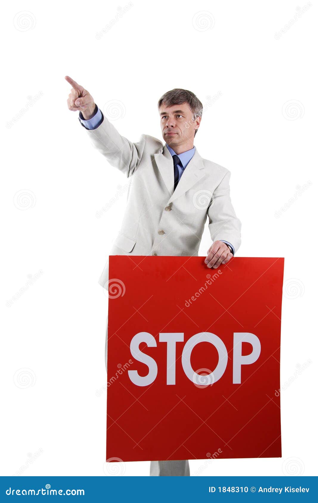 Erregen Sie Aufmerksamkeit stockfoto. Bild von marketing - 1848310