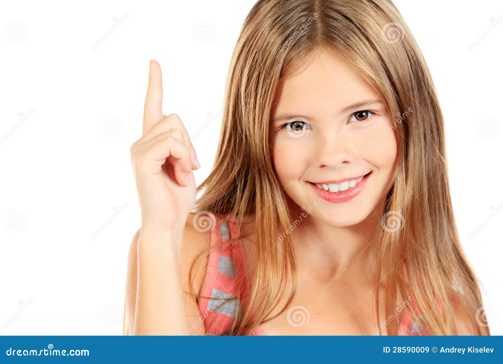 Erregen Sie Aufmerksamkeit stockbild. Bild von glücklich - 28590009