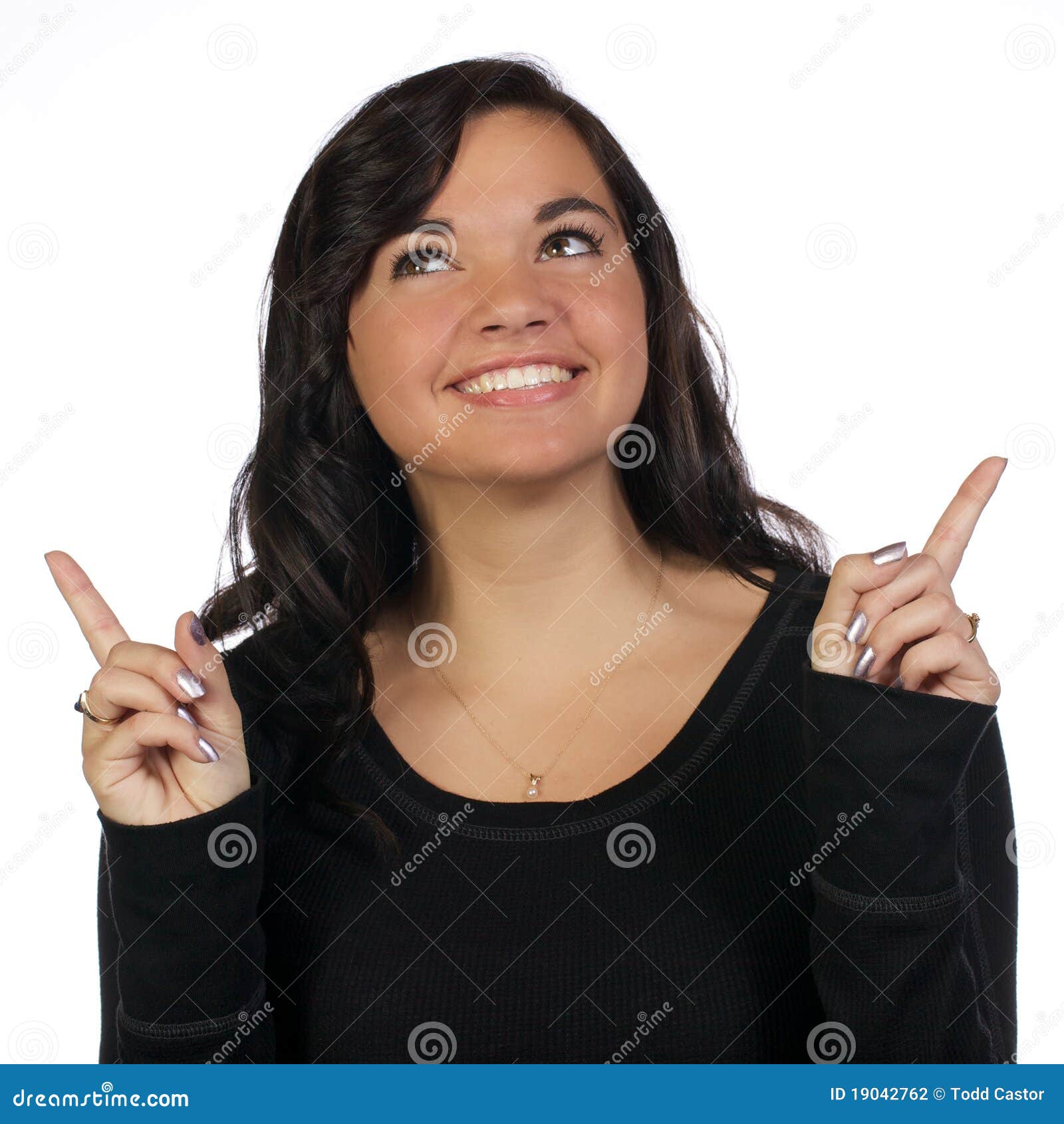 Erregtes Lob Des Jugendlichen Stockfoto - Bild von schönheit, erfolg ...