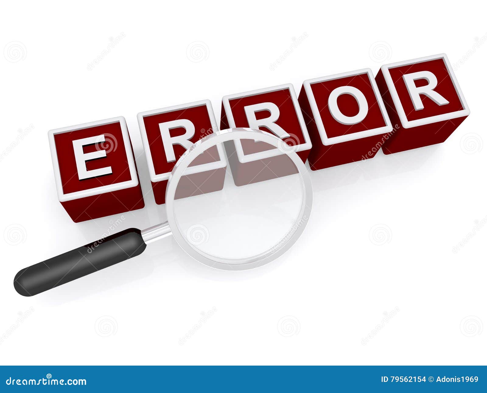 Erro ilustração stock. Ilustração de ilustrado, pesquisa - 79562154